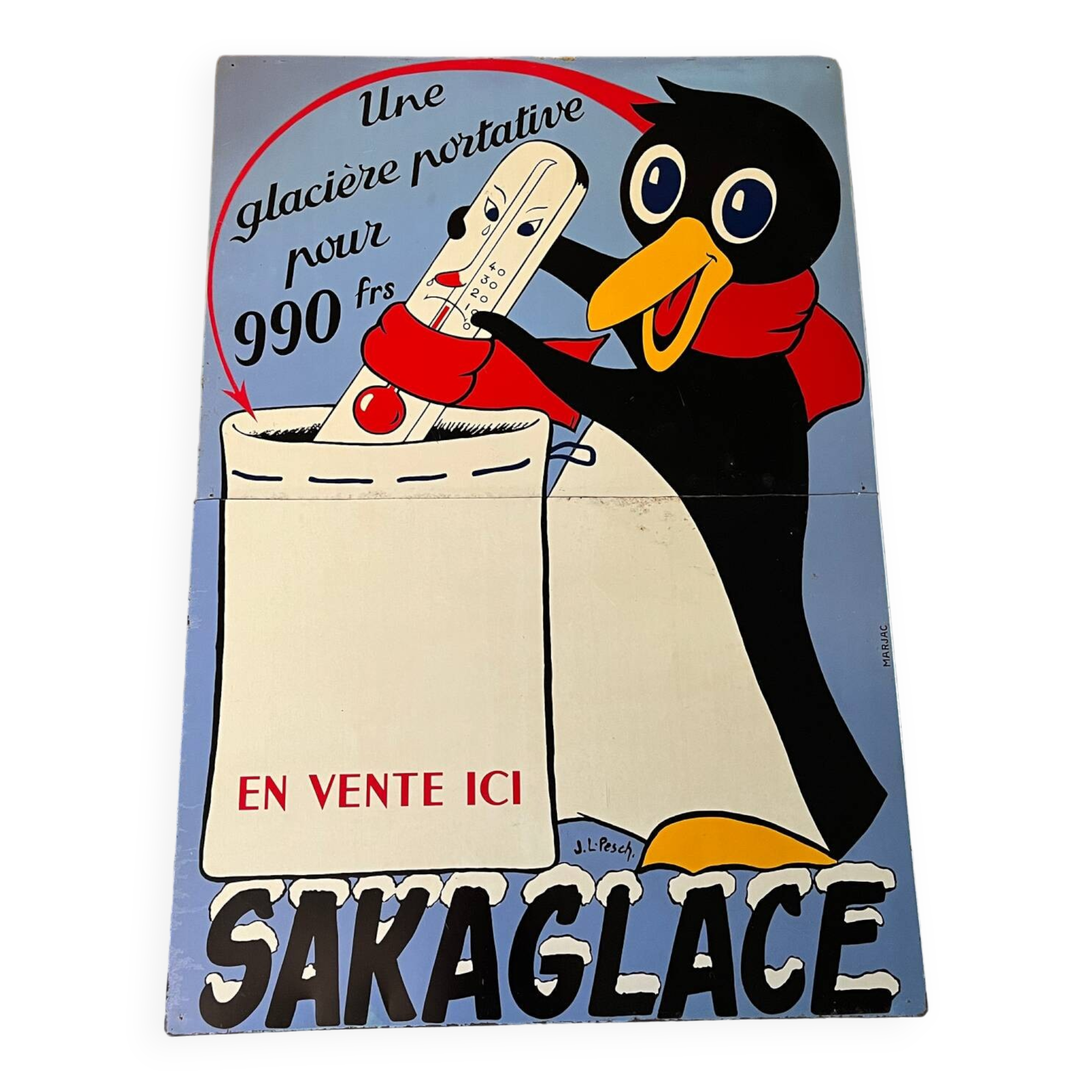 Plaque vintage publicitaire | Selency