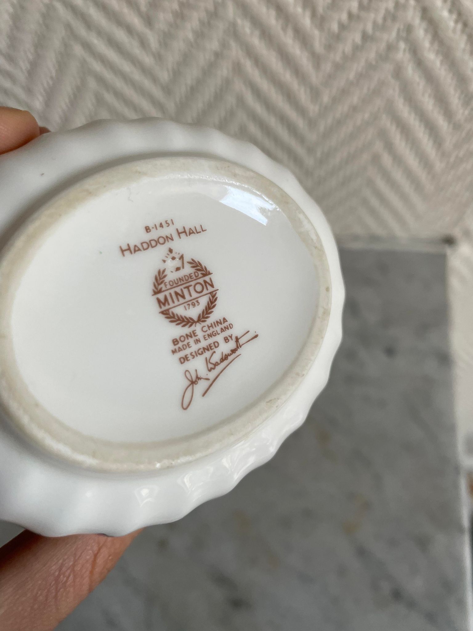Pot à lait Minton Haddon Hall | Selency