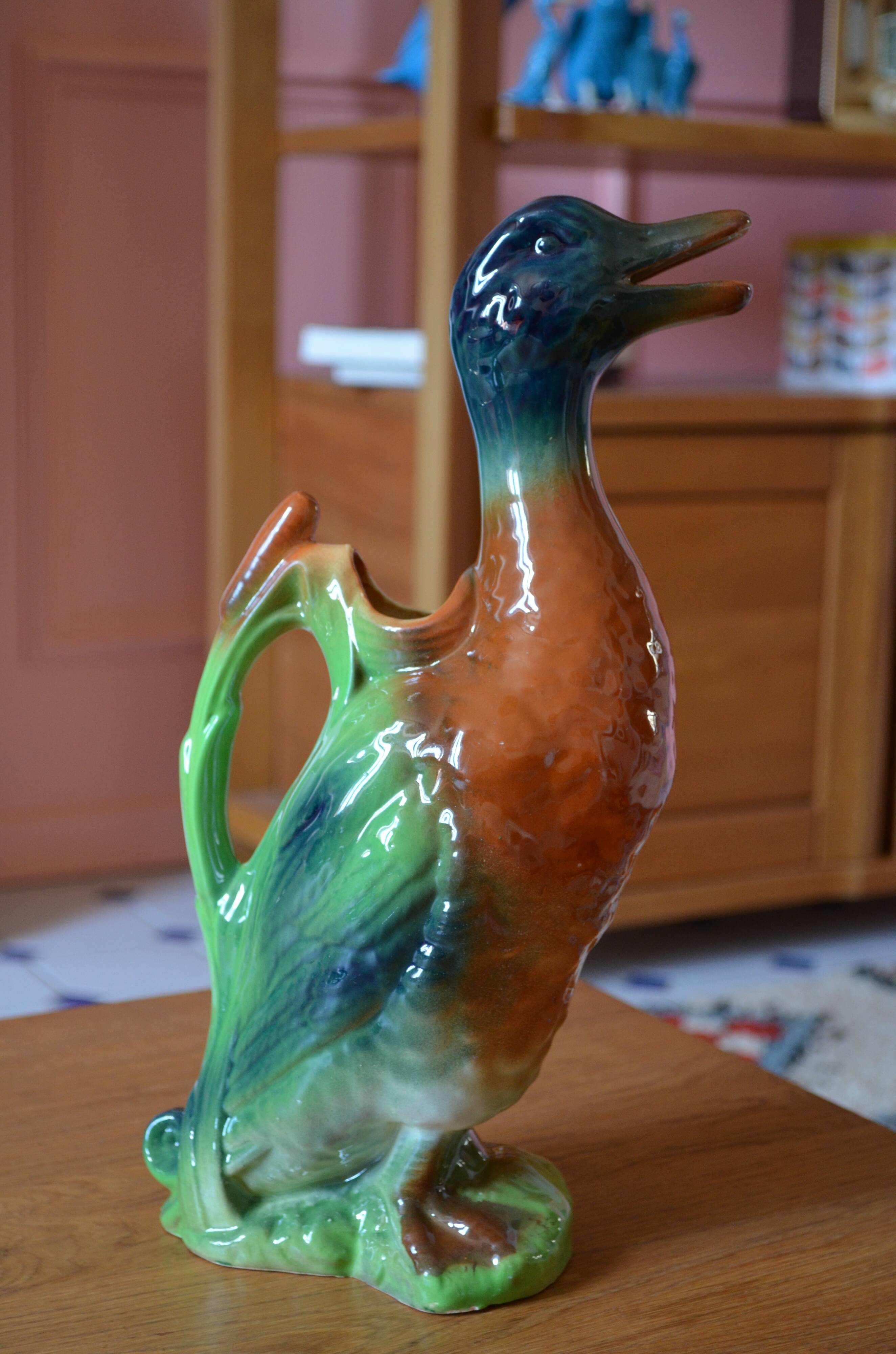 Pichet canard en barbotine | Selency