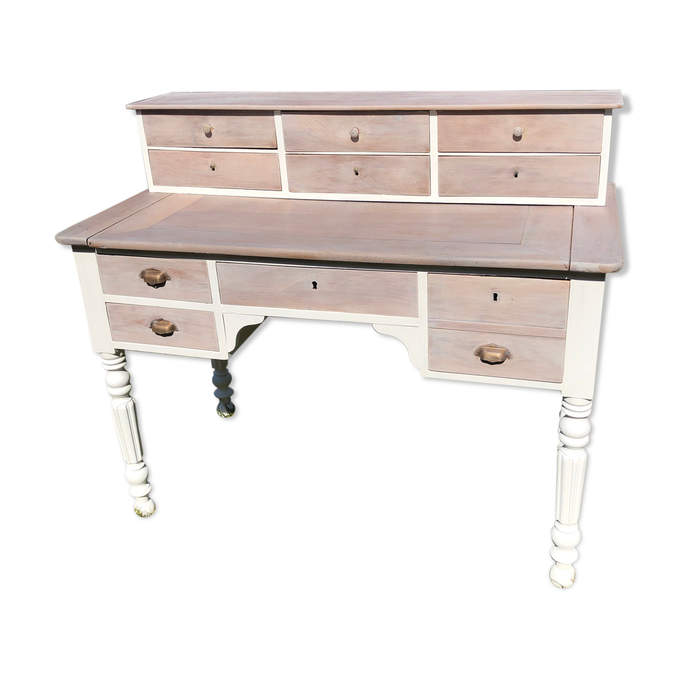 Bureau En Bois Massif Selency