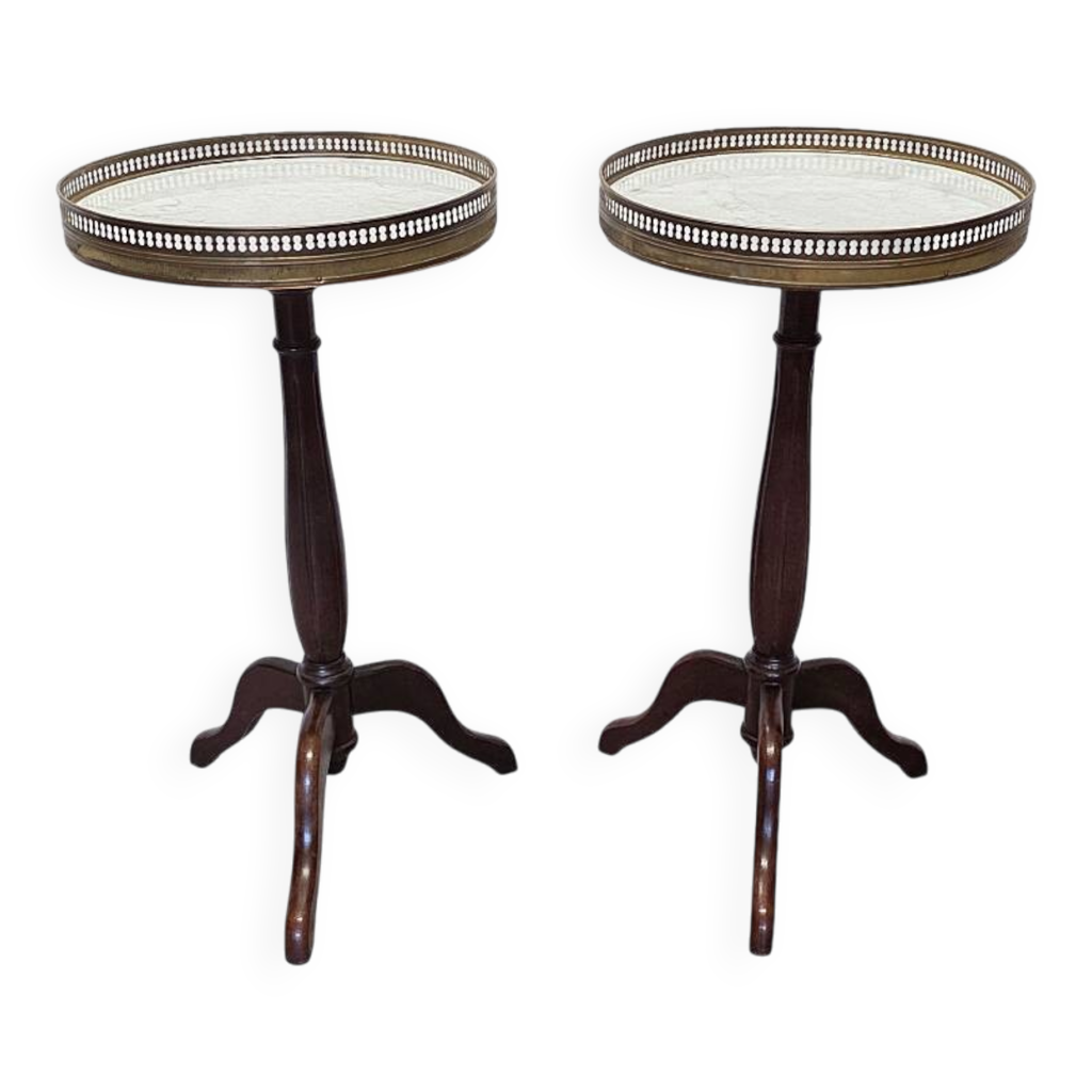 2 tables d'appoint classiques françaises, années 1950-60 | Selency