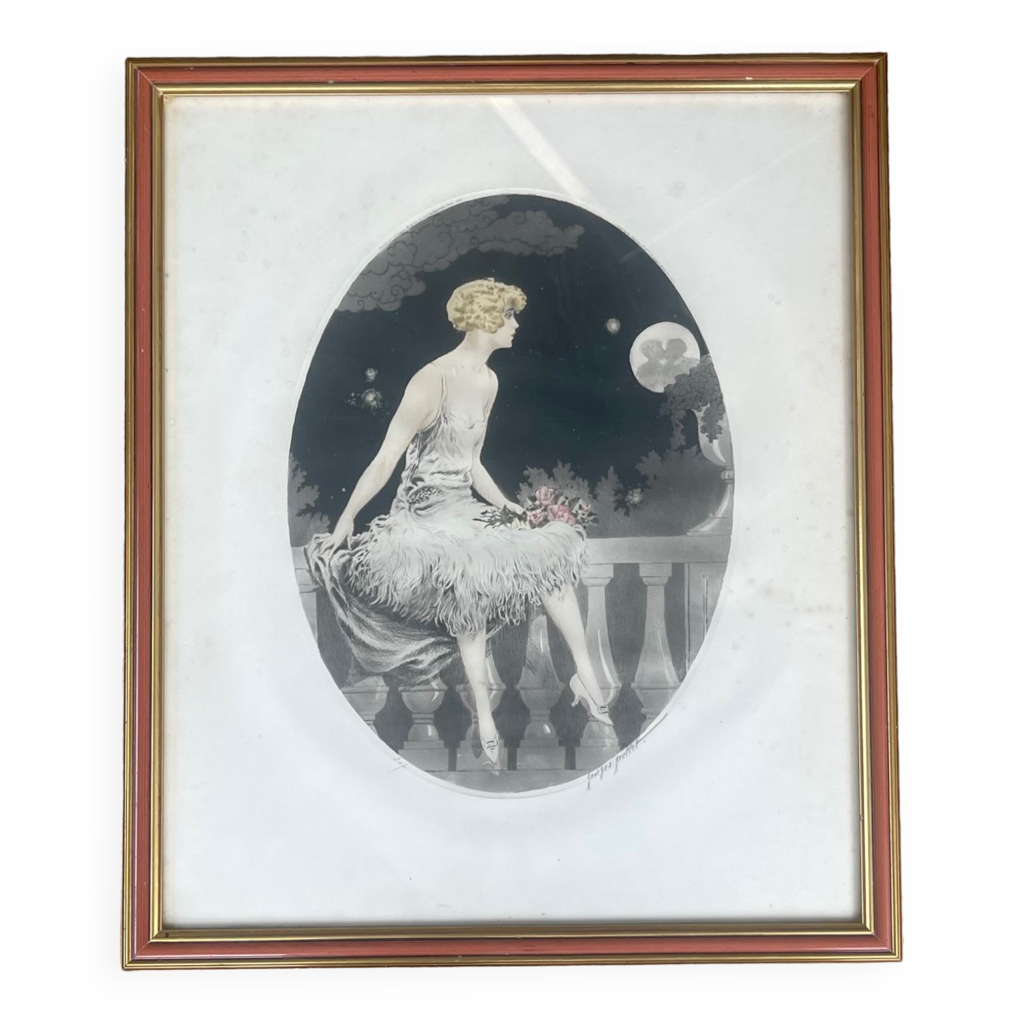 Gravure Georges Grellet(1869-1959) | Selency