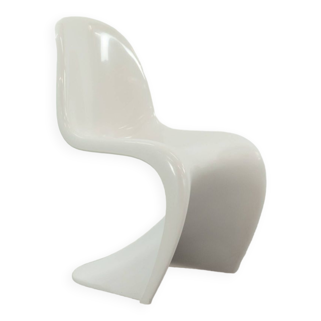 Chaise Panton de Verner Panton pour Herman Miller / Fehlbaum, en blanc ...