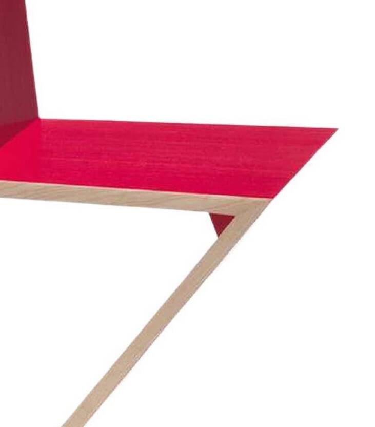 Chaise Zig Zag par Gerrit Rietveld pour Cassina | Selency