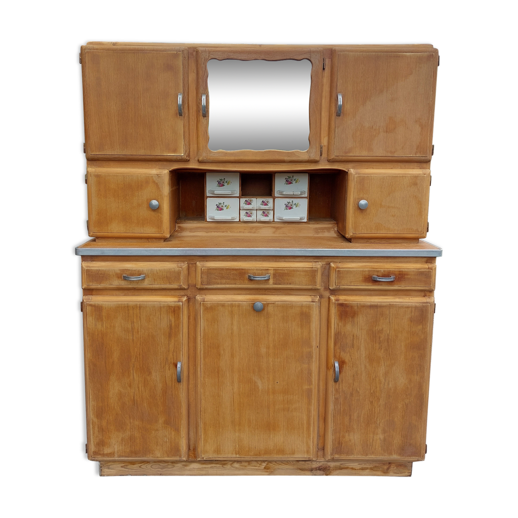 Buffet mado poncé, métal et porcelaine | Selency