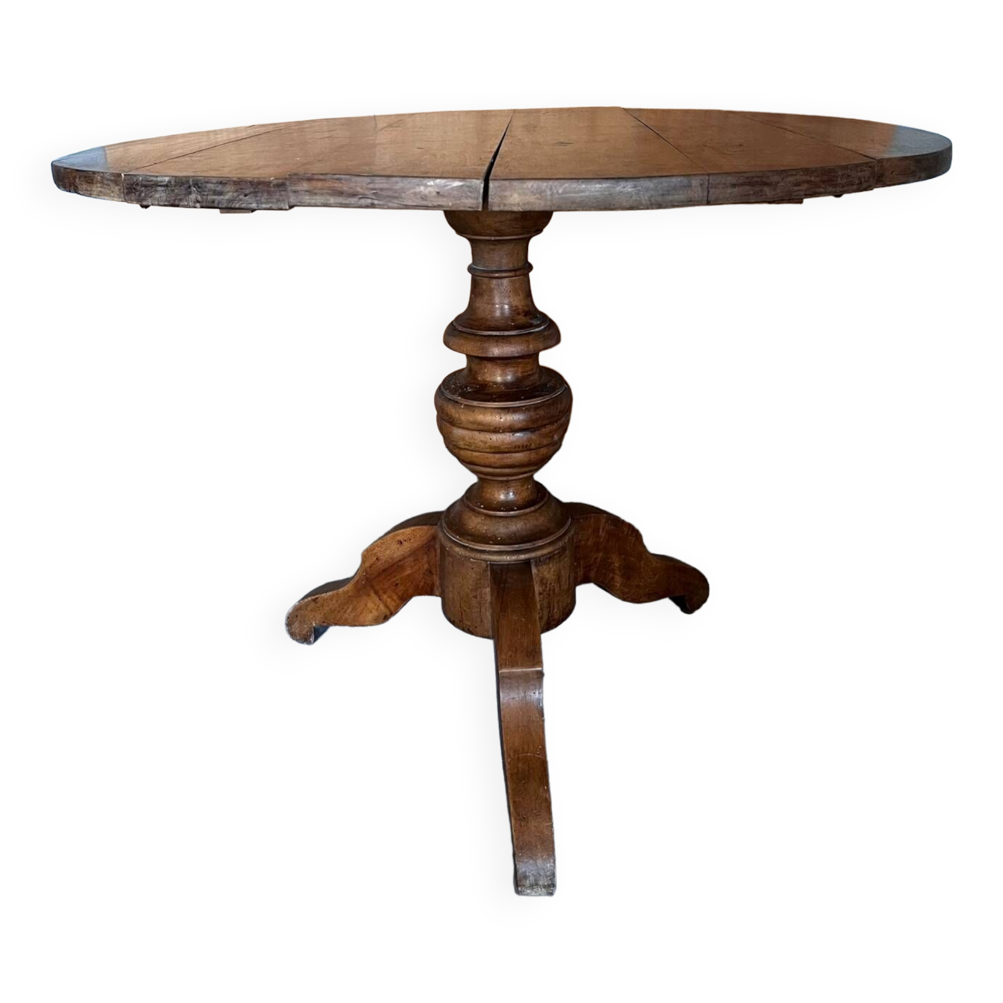 Table ronde bois massif | Selency