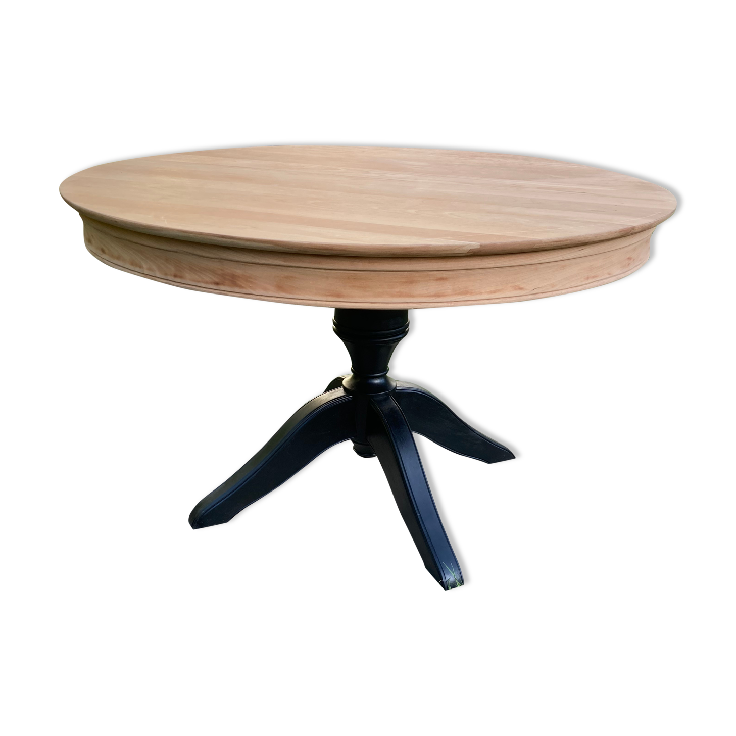 Table ronde bois massif extensible | Selency