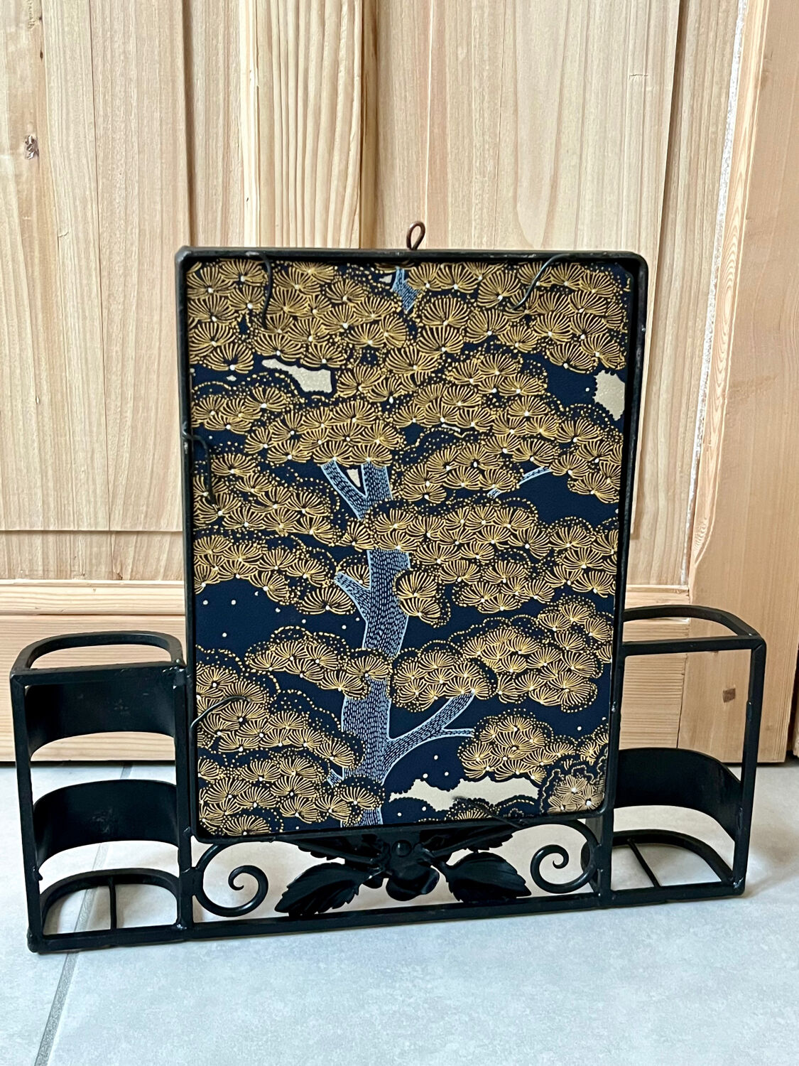 Miroir fer forgé Art Déco | Selency