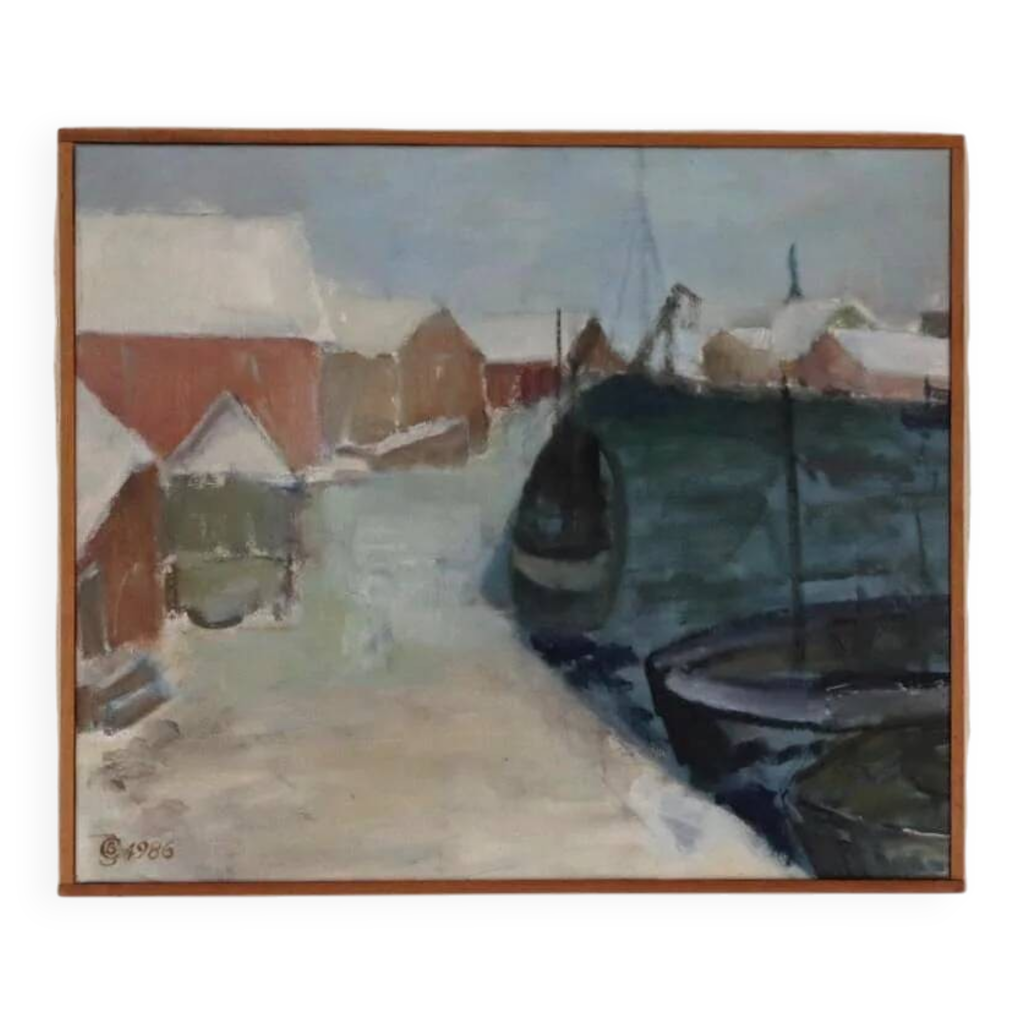 « Quai » de Björn Gyllenhammar, 1986 | Selency