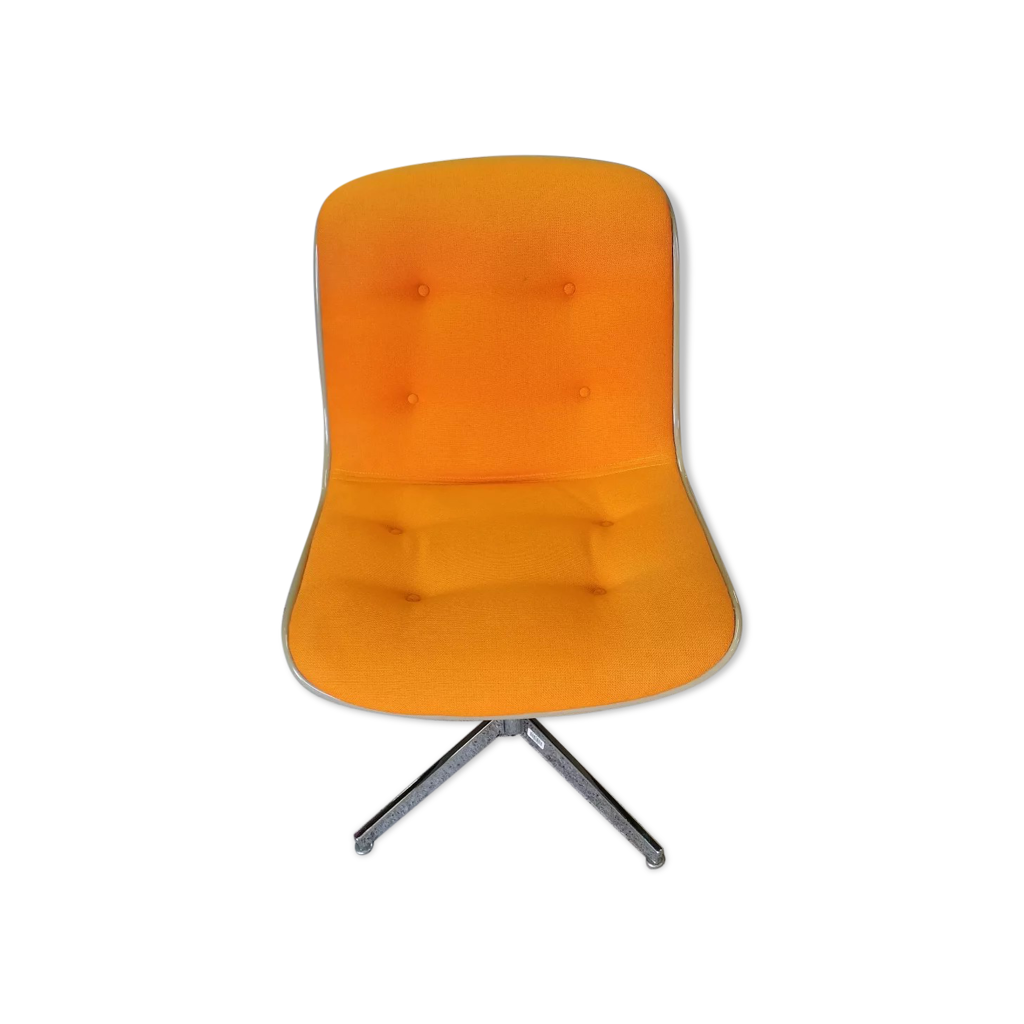 Fauteuil vintage de bureau steelcase strafor de randall buck | Selency