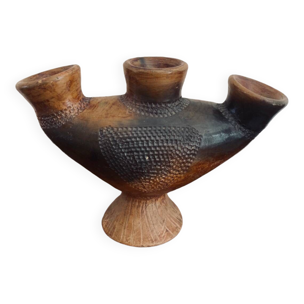 Vase art primitif vers 1960 | Selency