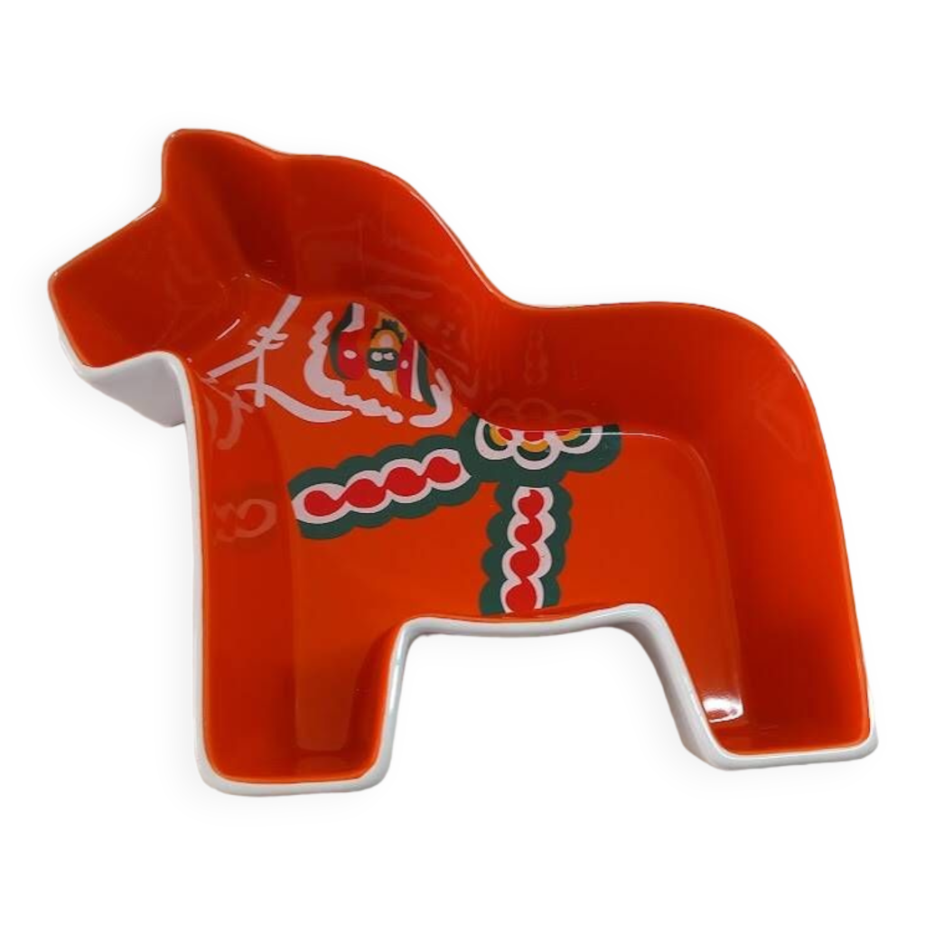 Plat de service cheval Dala suédois | Selency