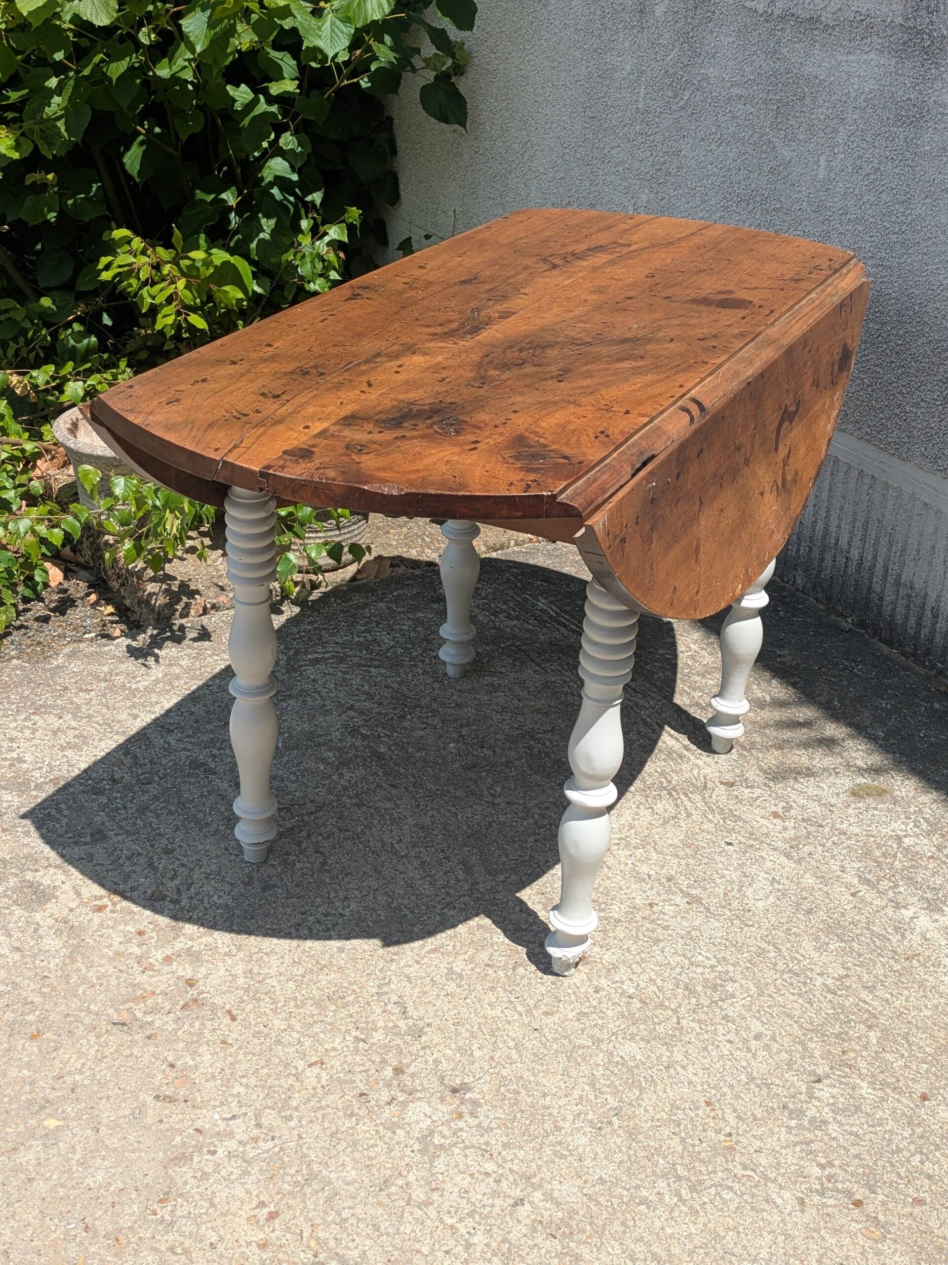 Table ovale rabattable | Selency