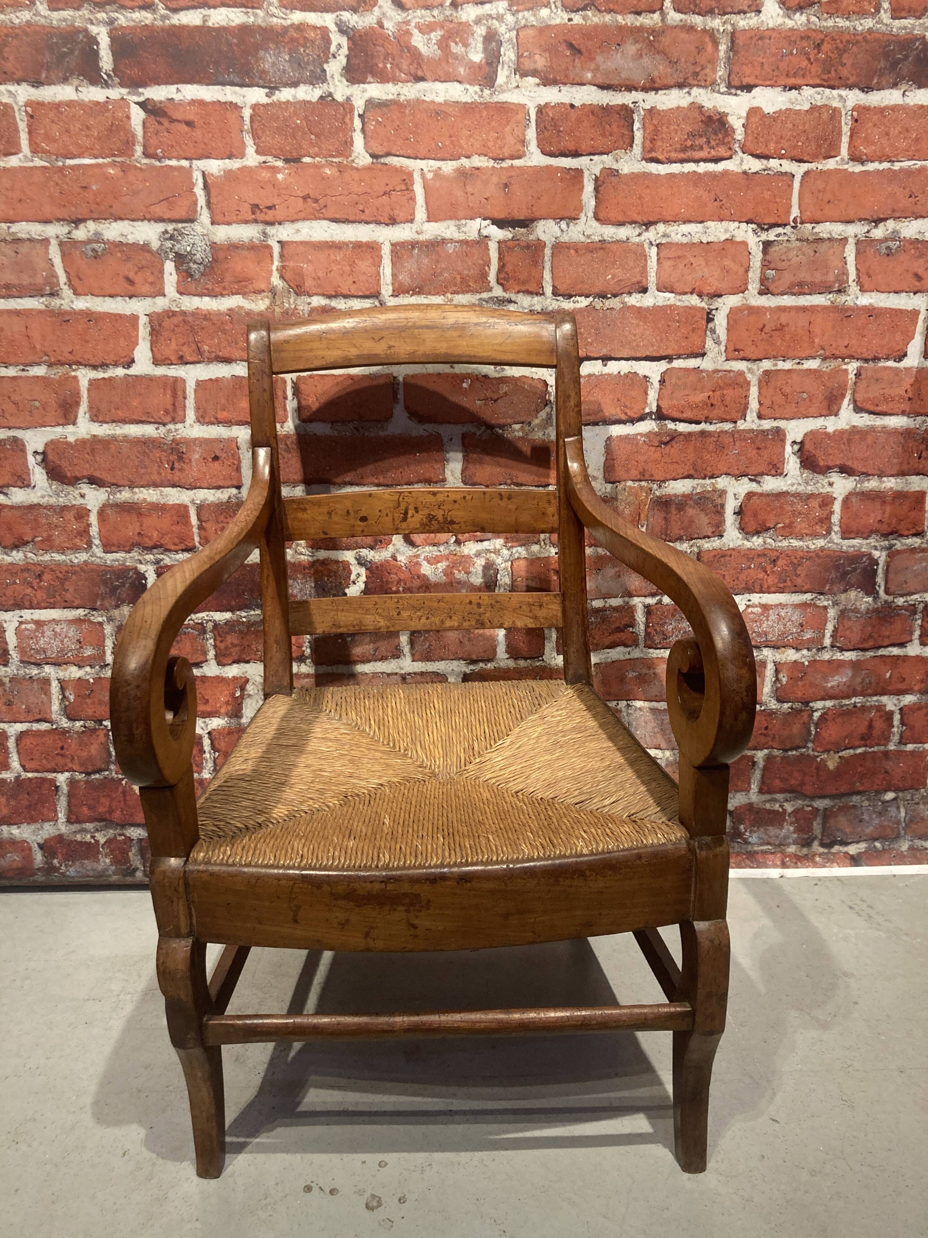 Fauteuil rustique en bois | Selency