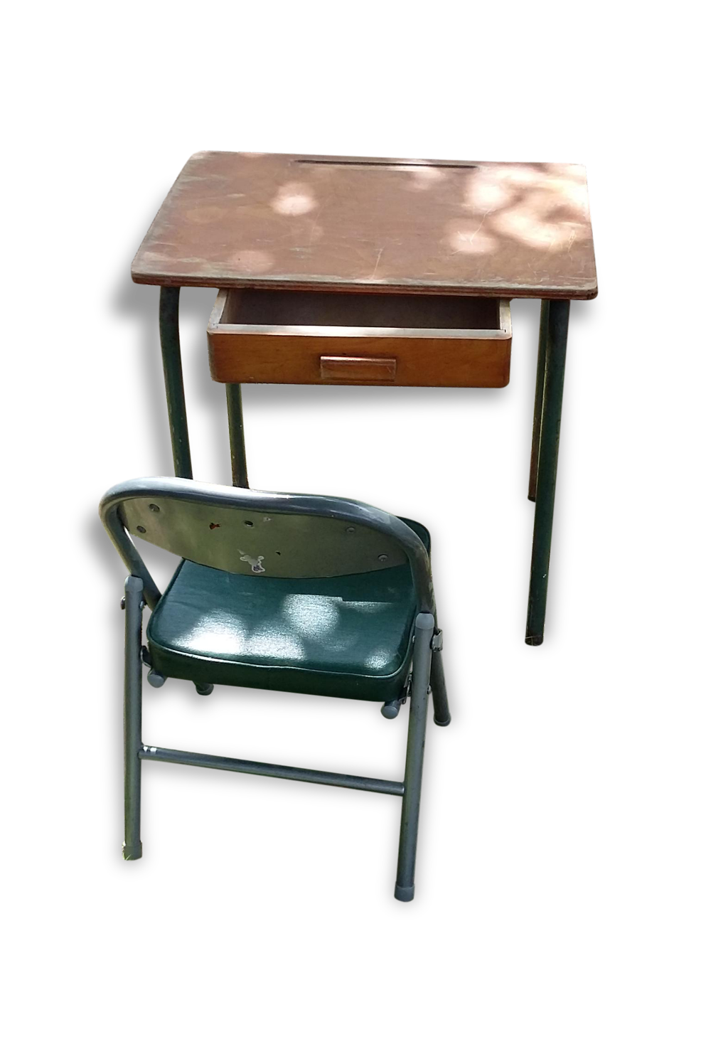 Bureau école enfant vintage et sa chaise | Selency