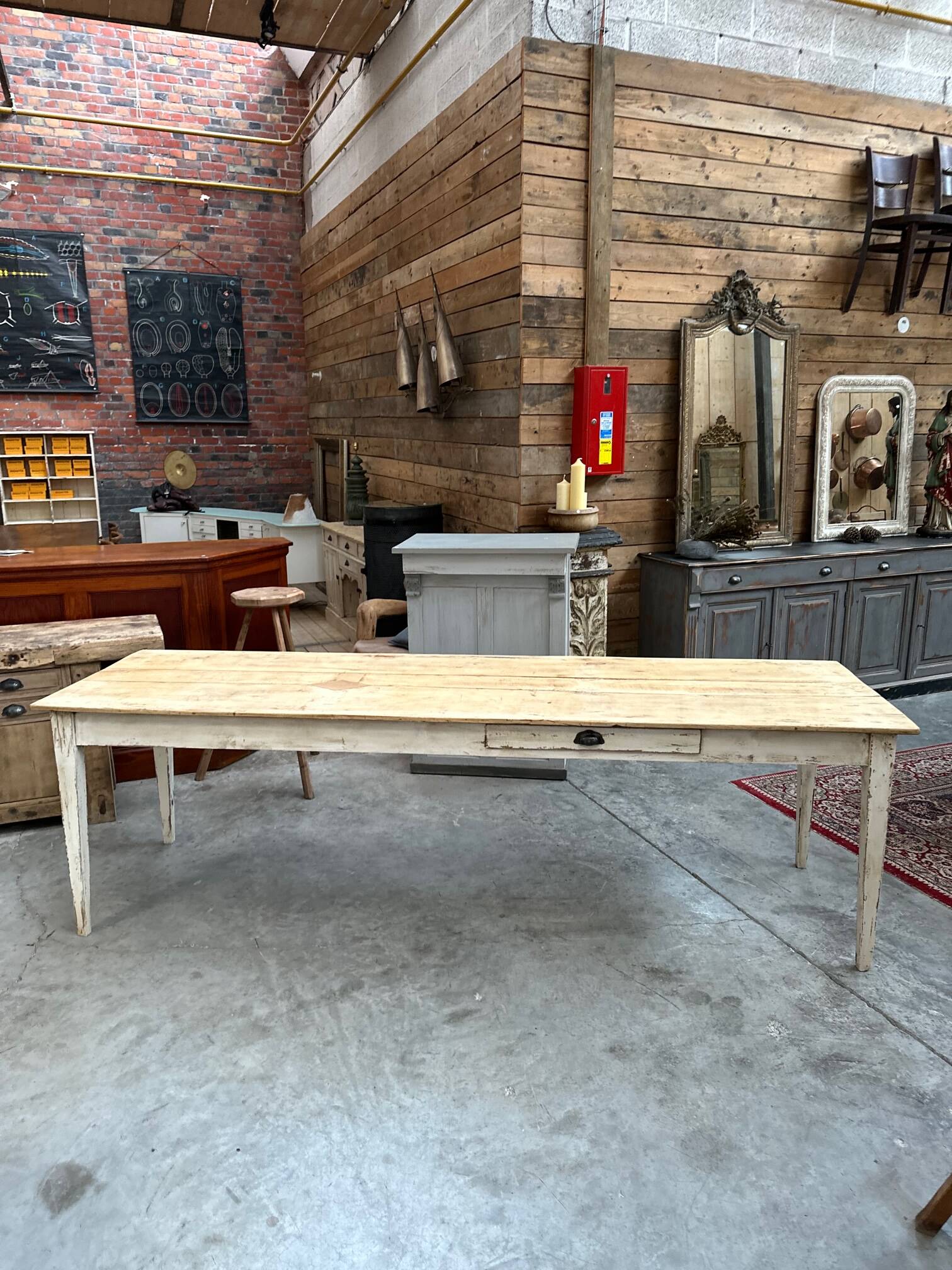 Grande table de ferme début XXème | Selency