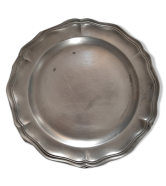 Assiette Peltro étain | Selency