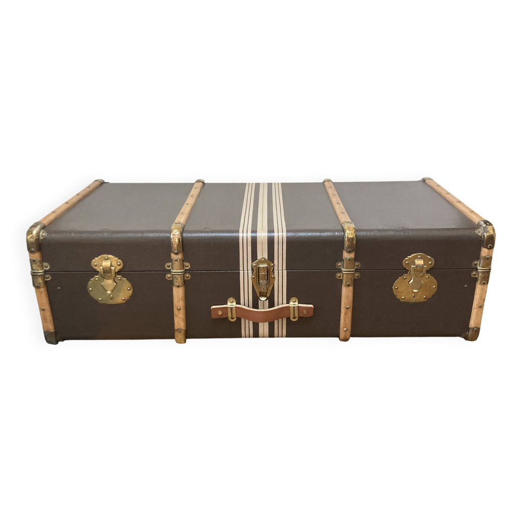 Malle ancienne 1940s rénovée – Table basse vintage | Selency