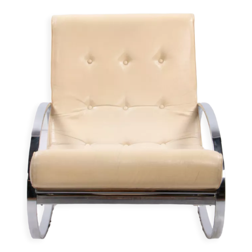 Fauteuil Design Italien 1970null