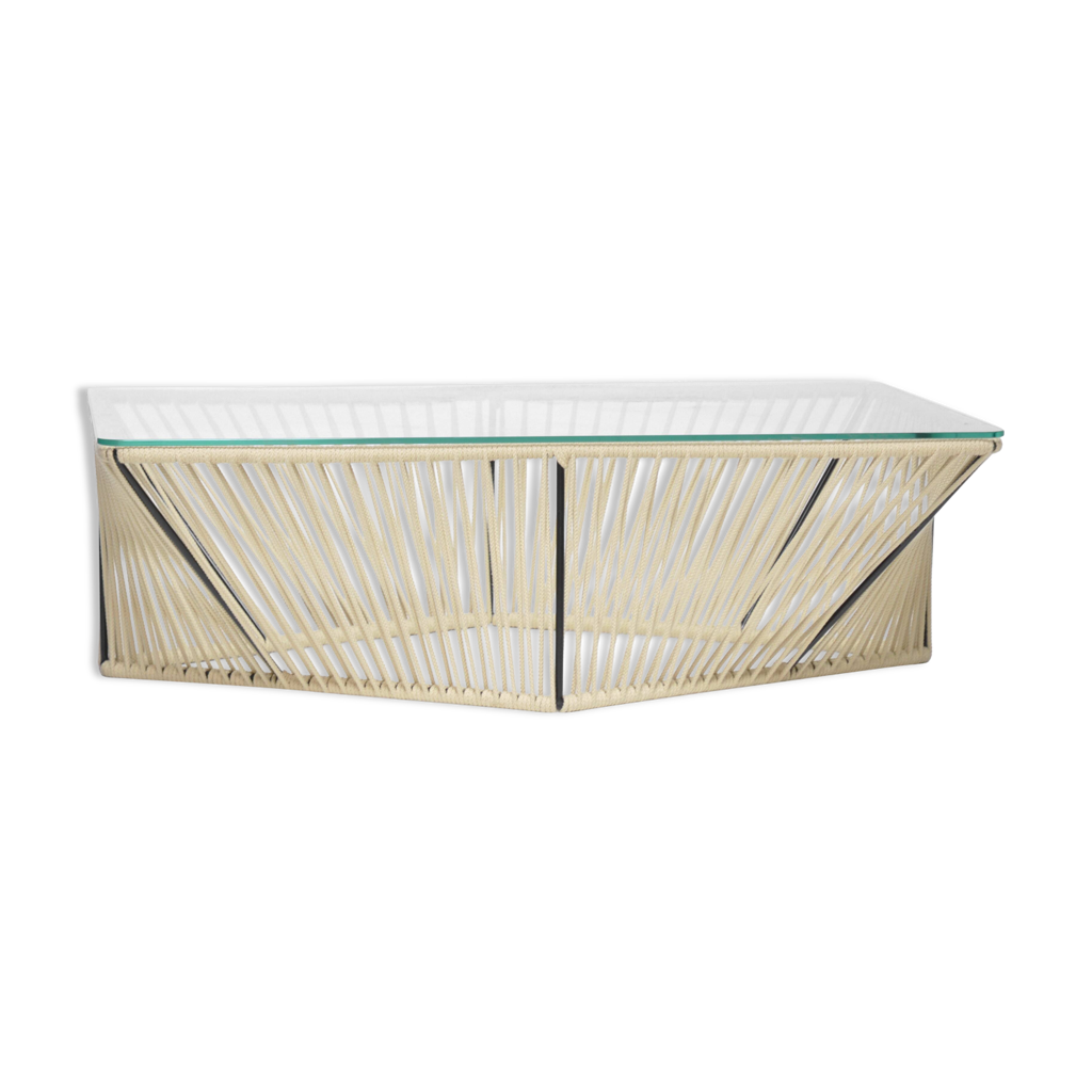 Table basse rectangulaire Veracruz Boqa | Selency