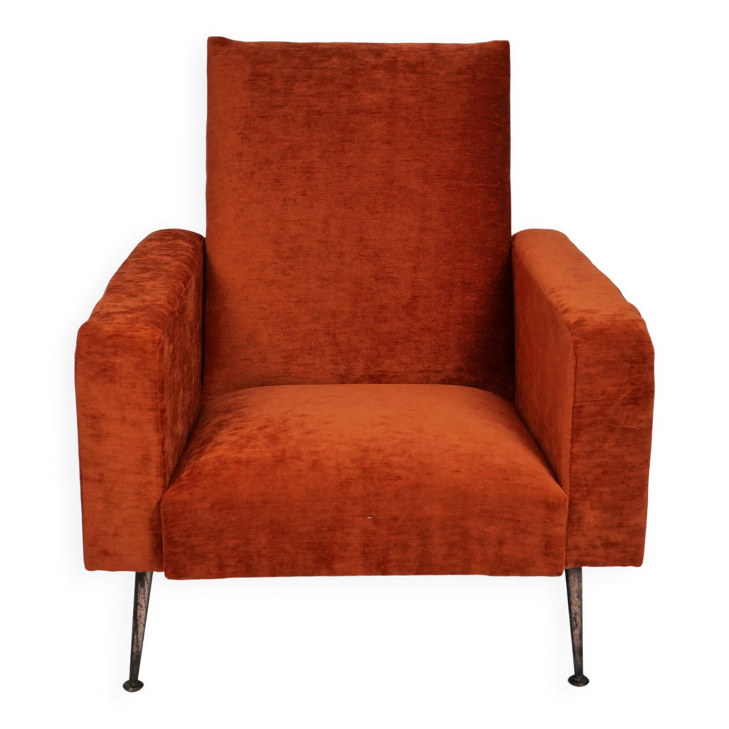 Fauteuil 50's Terracotta | Selency