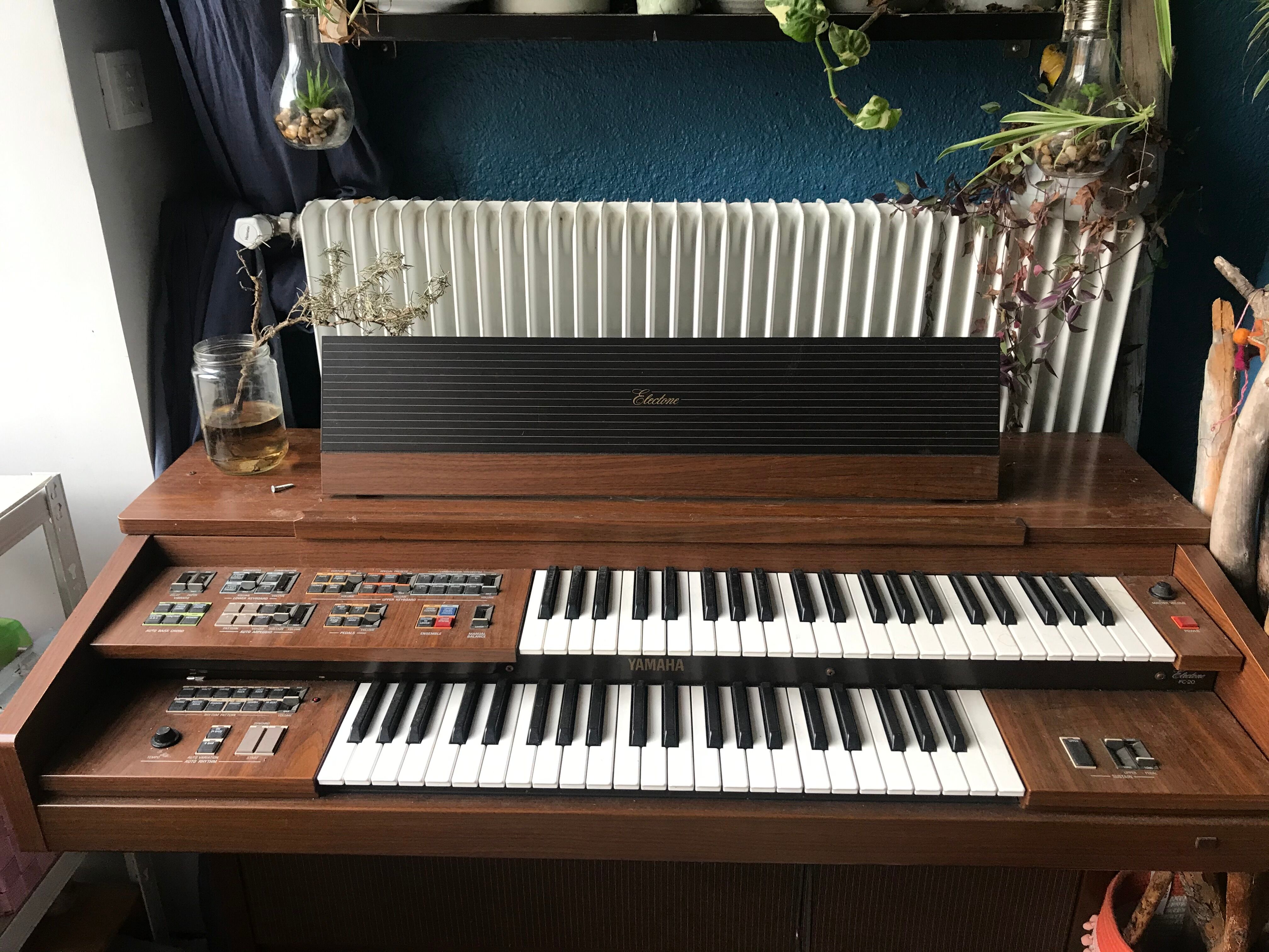 Yamaha Electone FE30 double keyboard organ | Selency