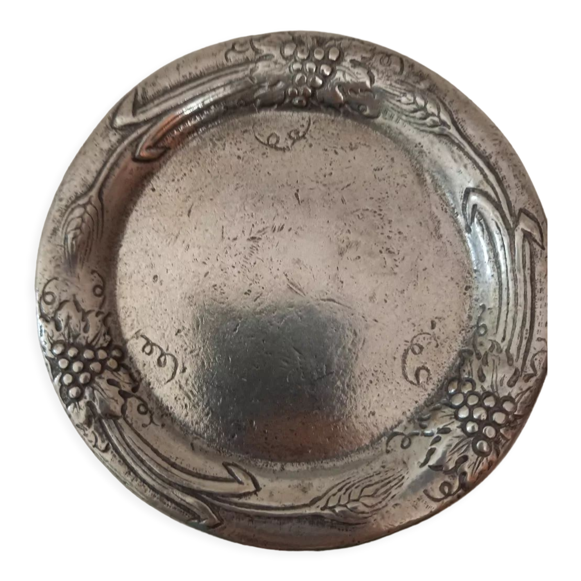 Assiette en étain | Selency