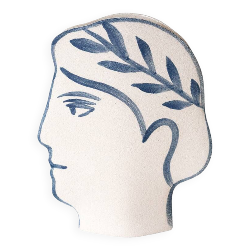 Vase En Céramique 'Artemis - Blue’ | Selency