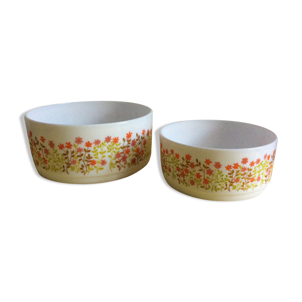 Saladiers Arcopal vintage Shell | Selency