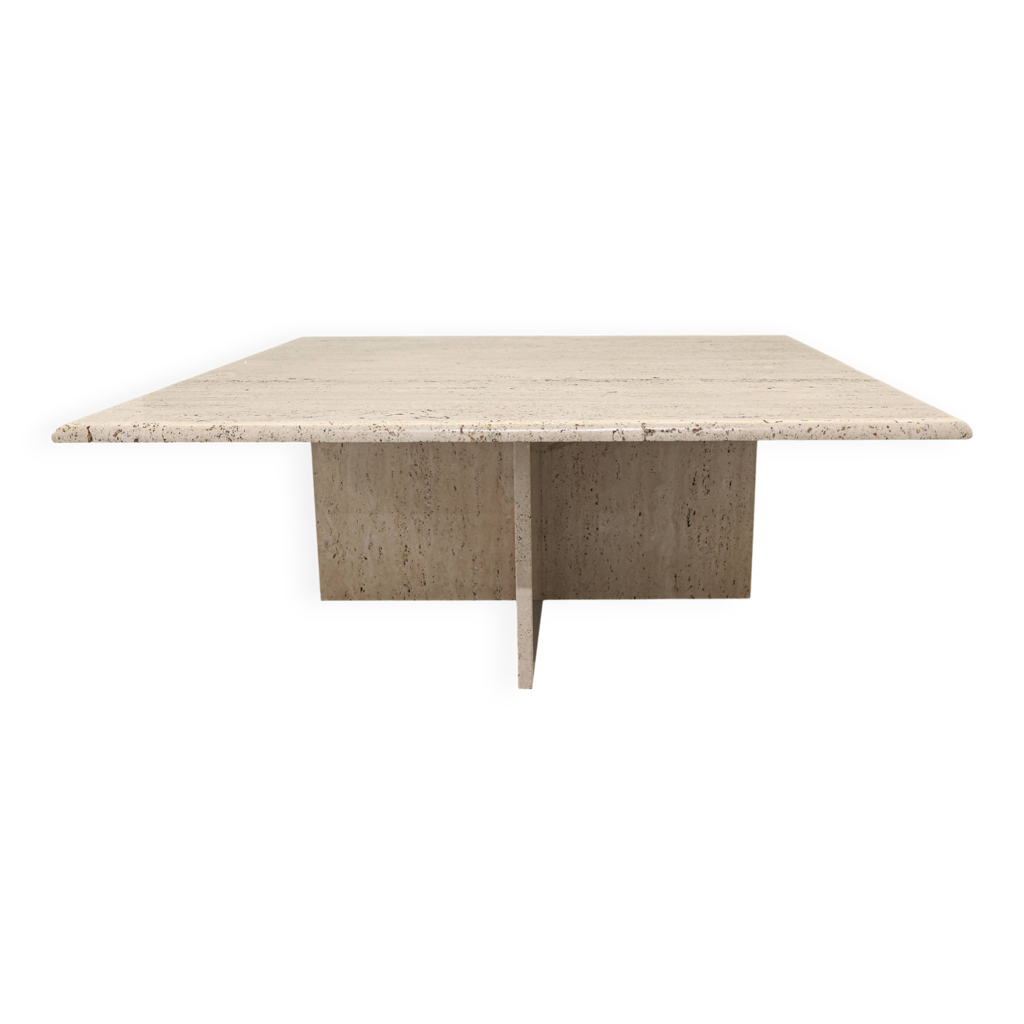 Table basse en travertin | Selency