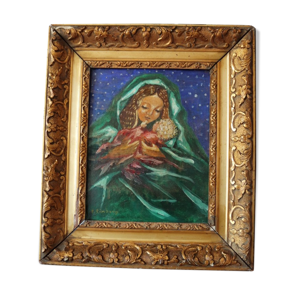 Tableau maternité Francis Rimbaud | Selency