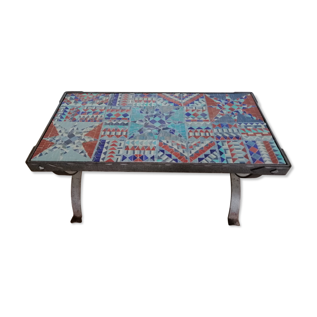 Table basse en mosaïque | Selency