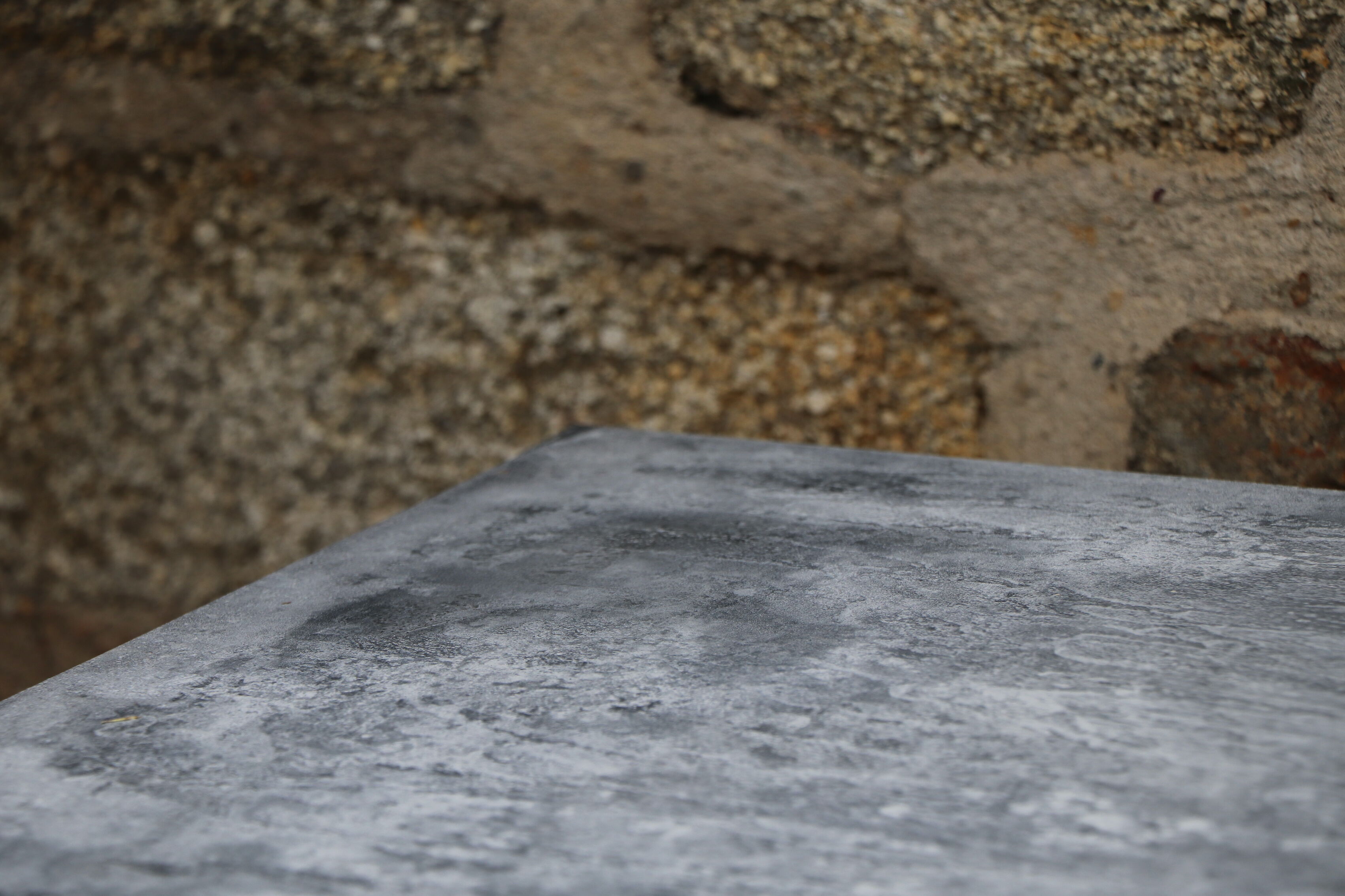 Table zinc et bois - meuble de métier | Selency