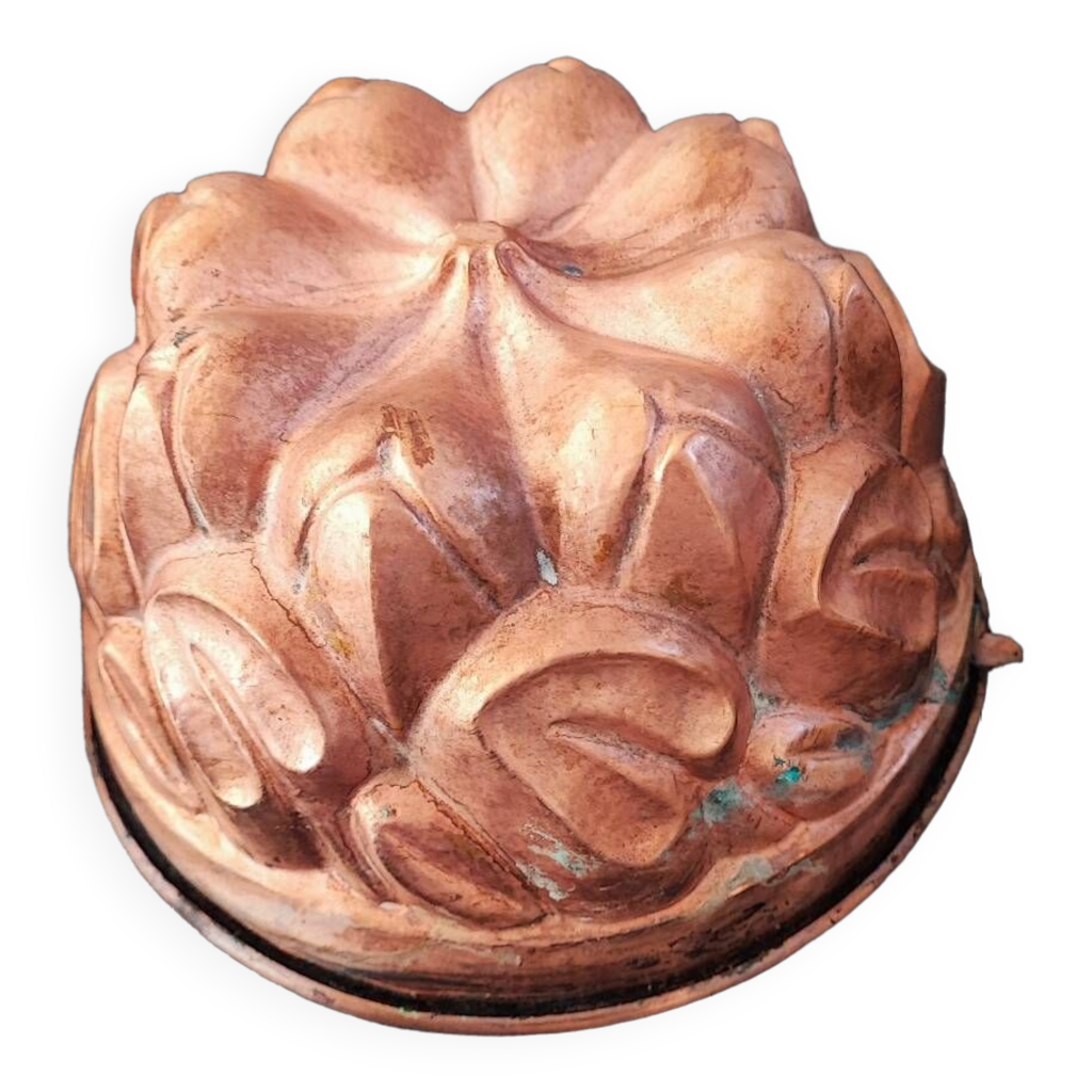 Copper cake mold | Selency