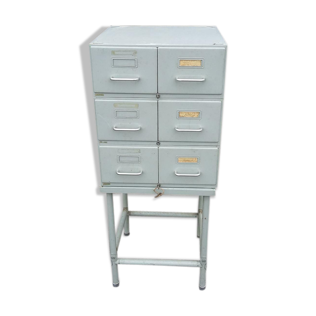 Meuble de metier Flambo casier industriel deco loft atelier vintage ...