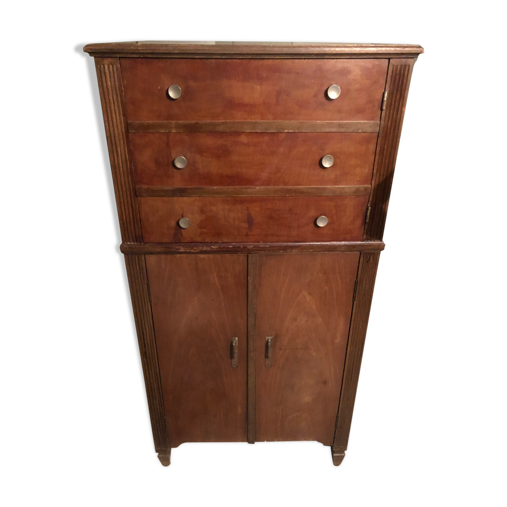Meuble de métier Armoire à couture vintage | Selency