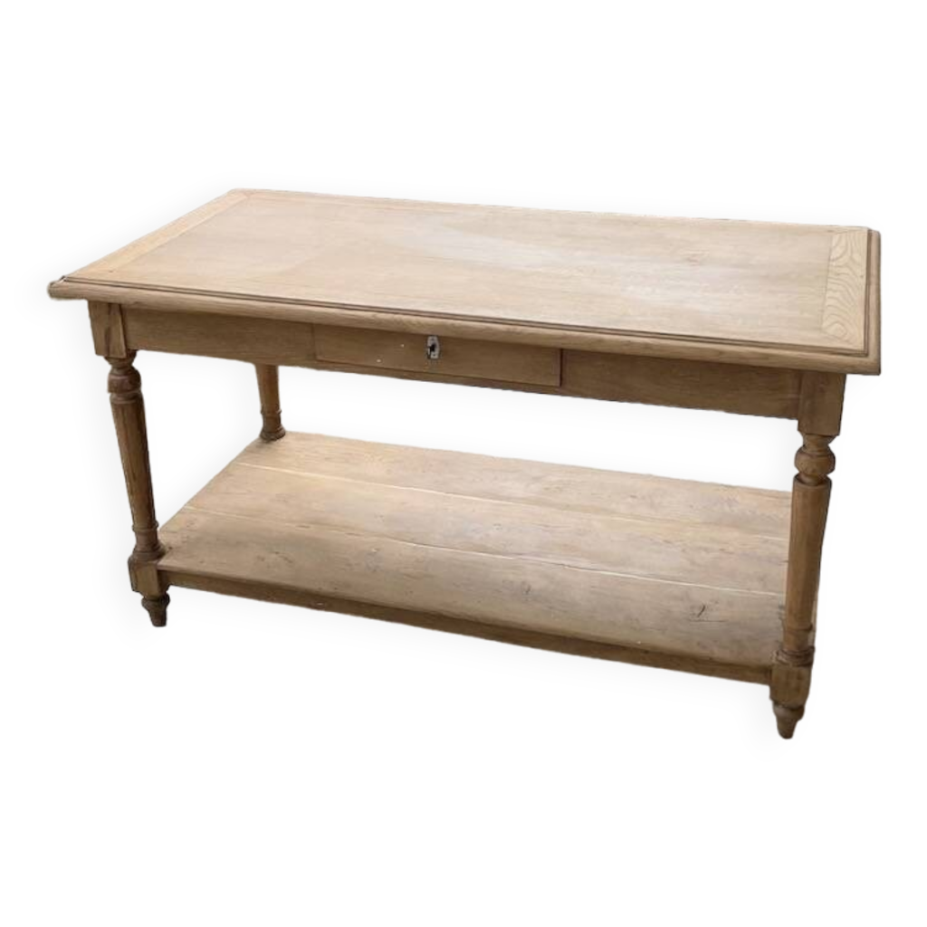 Table de drapier en chêne 150cm | Selency