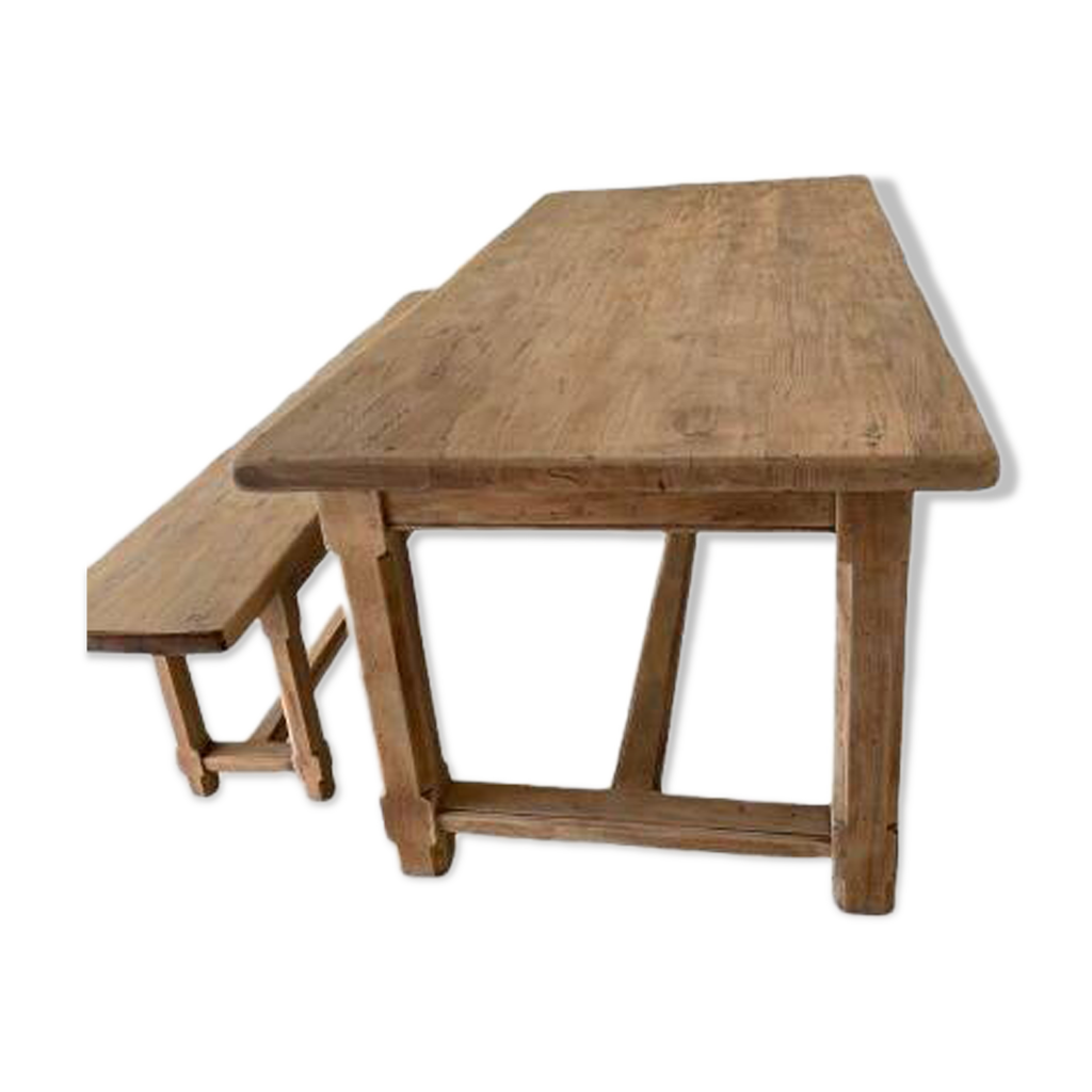 Table de ferme en bois | Selency