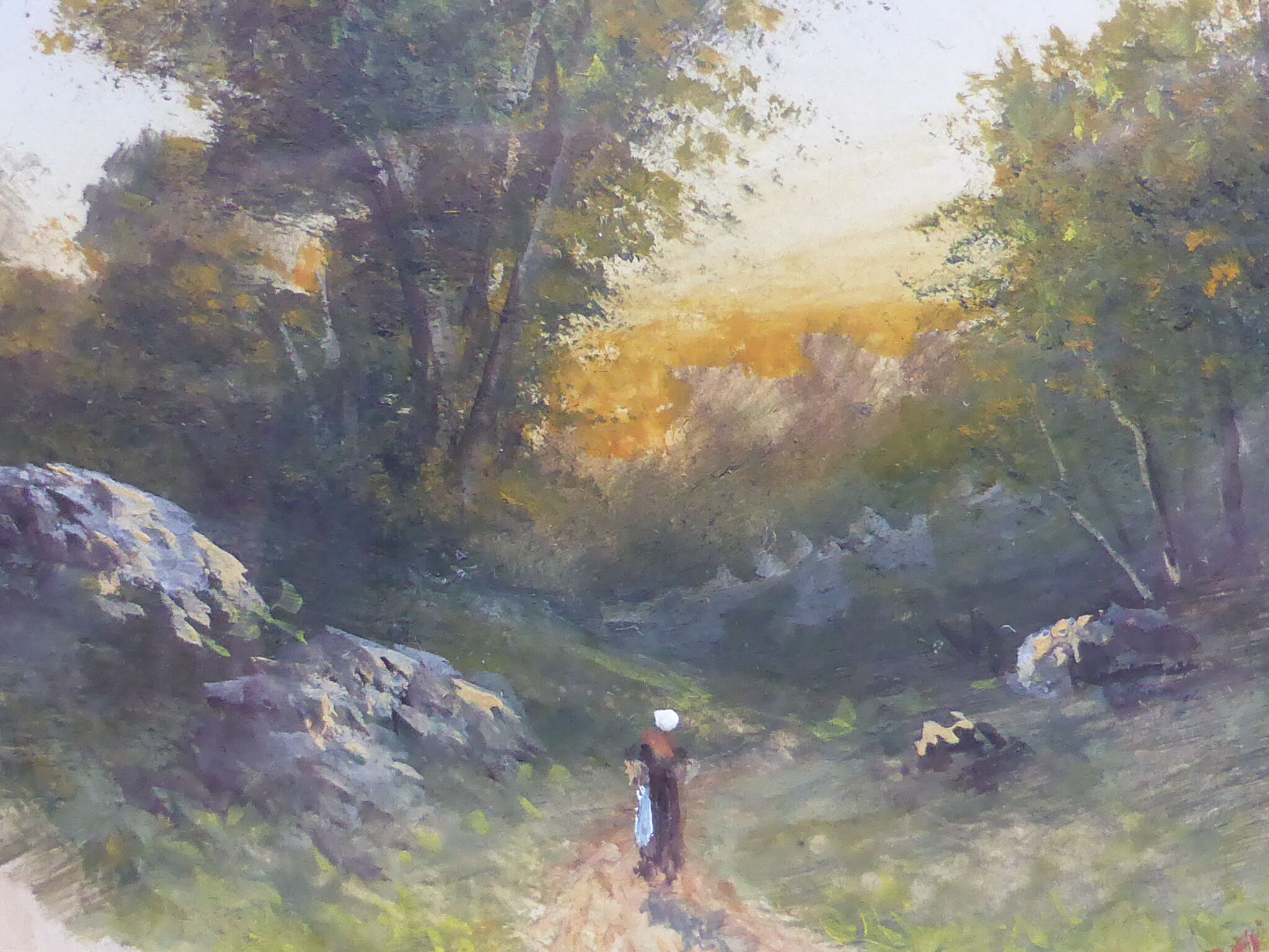 Peinture signée Aristide Benon | Selency