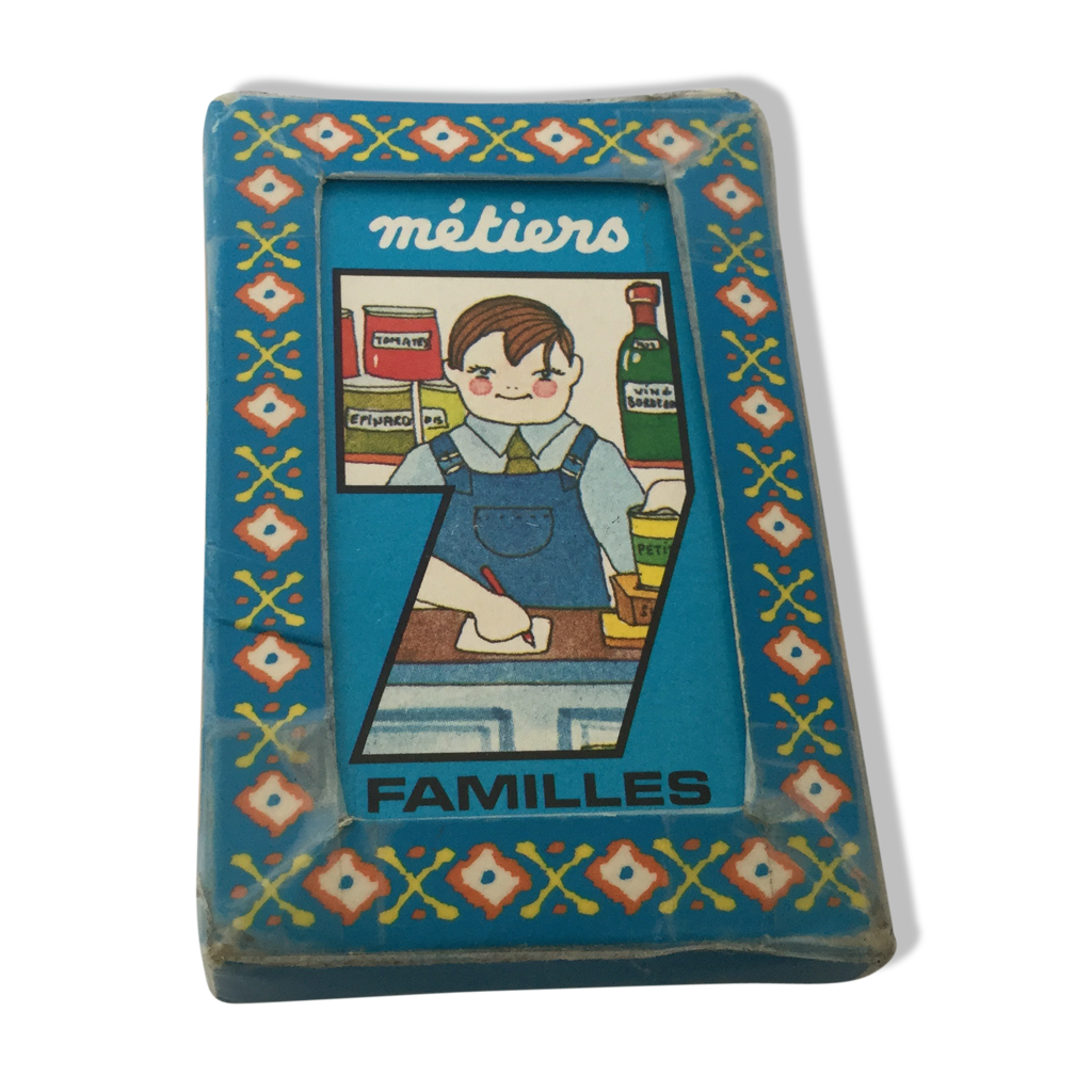 Jouet ancien jeu de 7 familles Les métiers | Selency