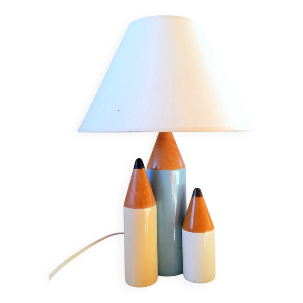 Lampe crayons, années 1980 | Selency