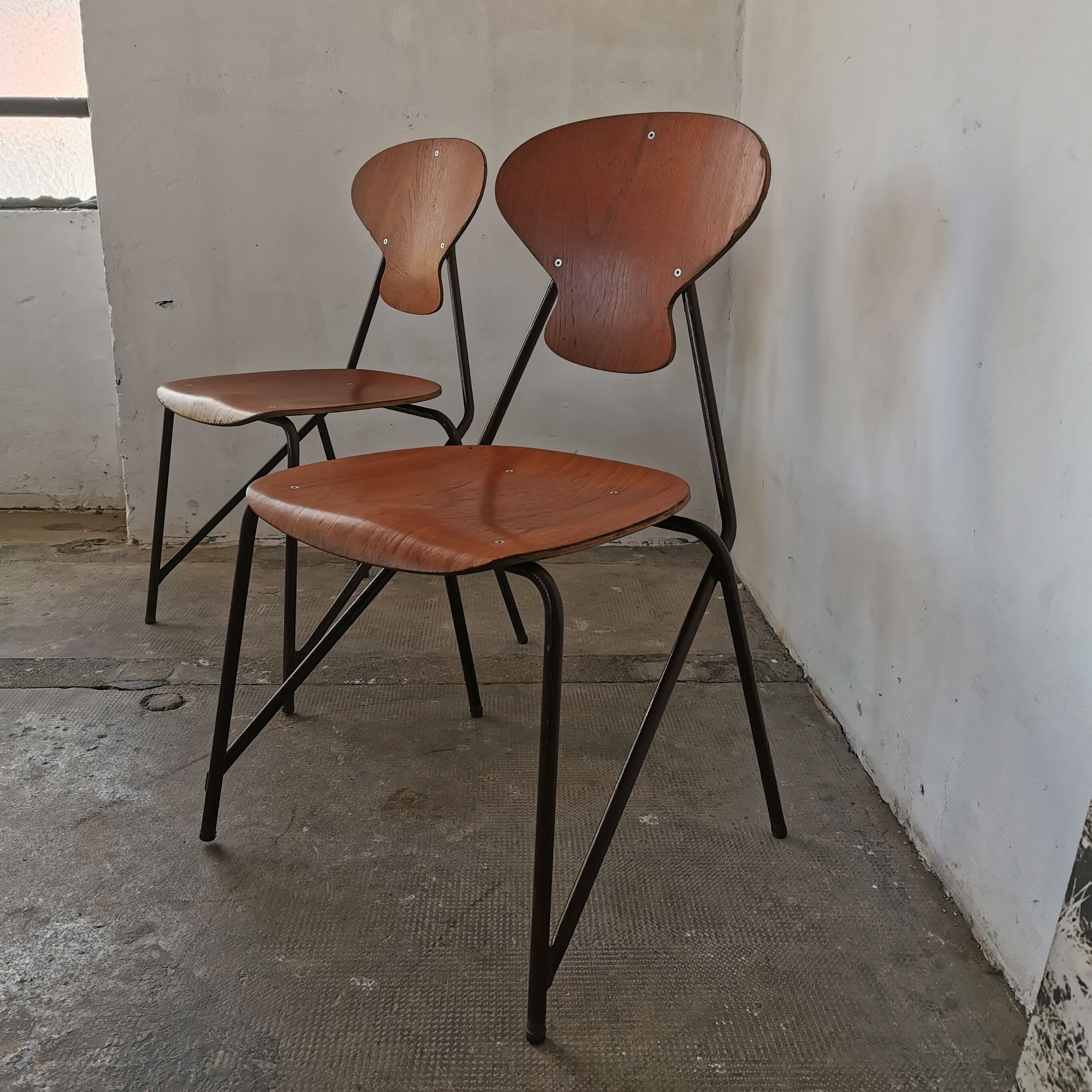 Paire de Chaises scandinaves de Steen Eiler Rasmussen & Kai Lyngfeldt ...