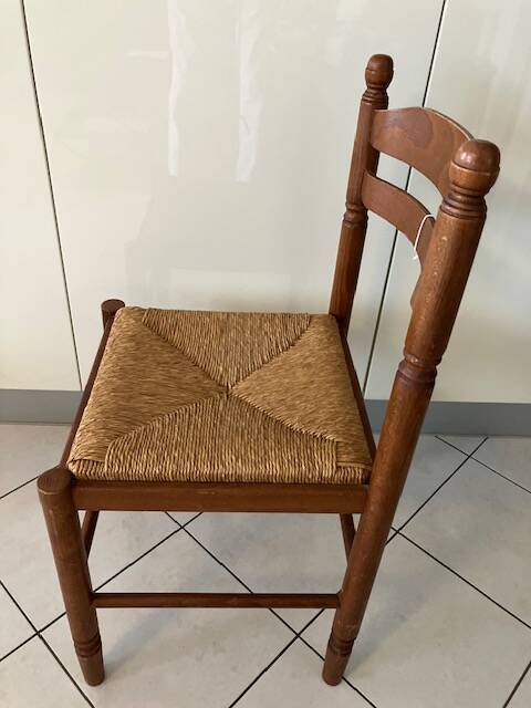 Chaise en paille | Selency