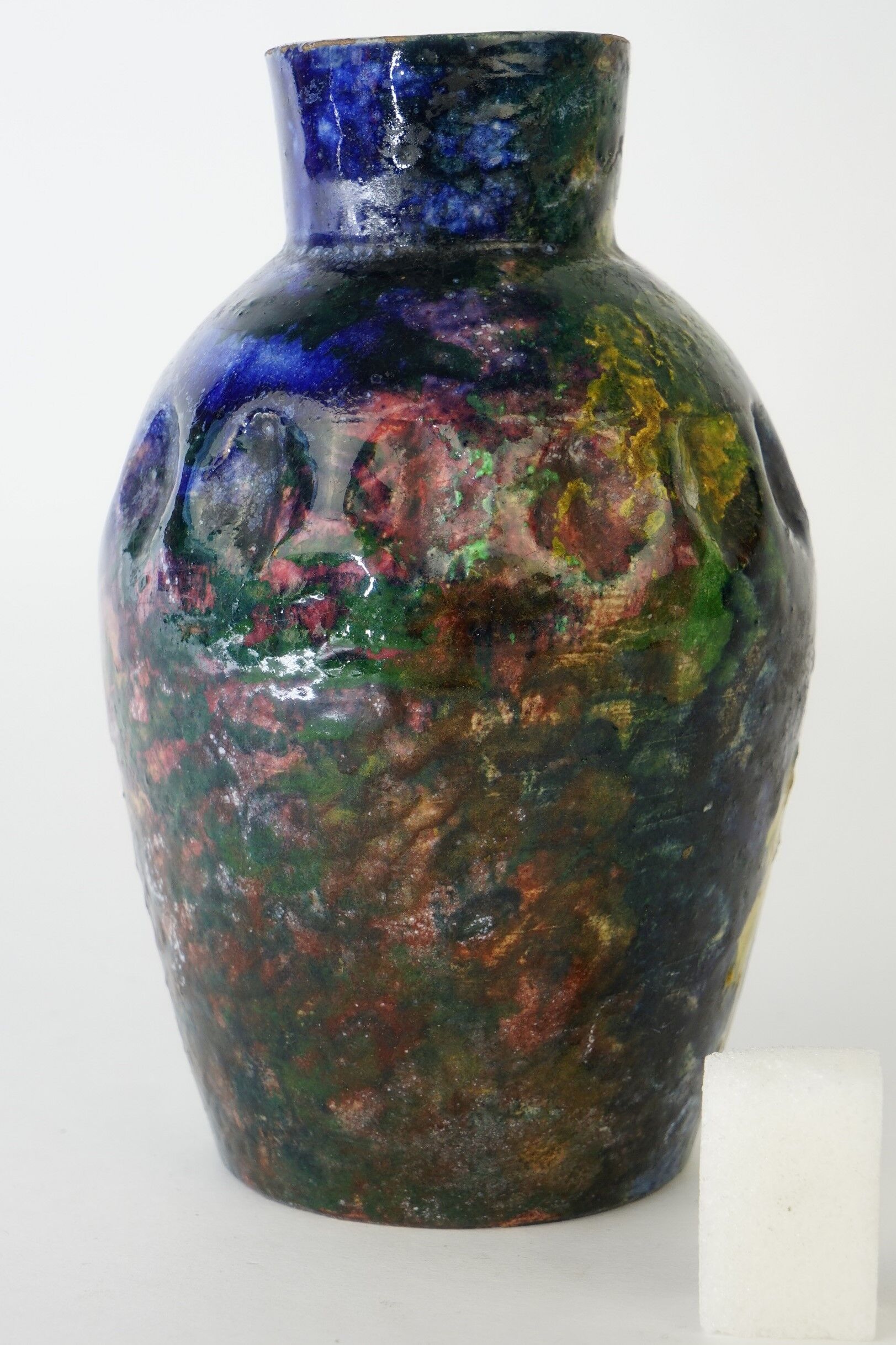 Vase en grès, Max Claudet (1840-1893 ), céramique art nouveau | Selency