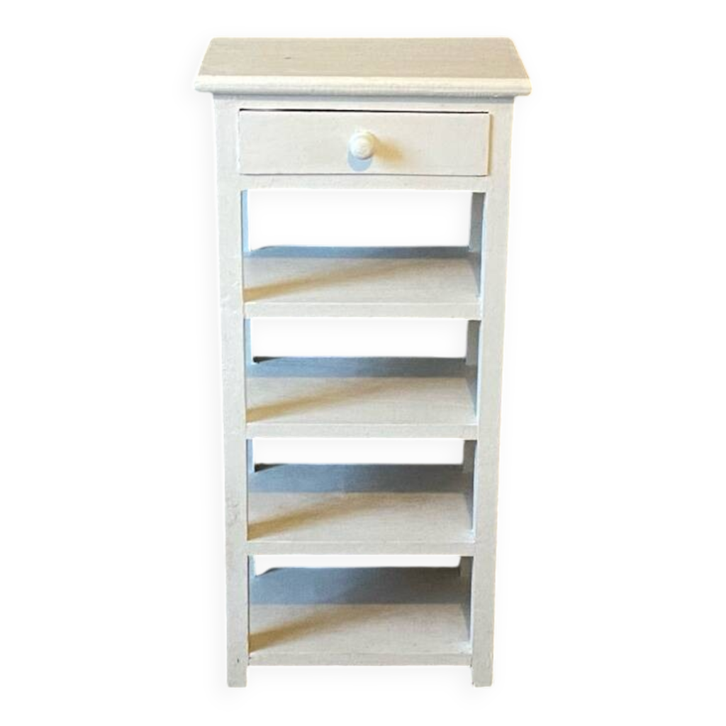 Meuble d’appoint, étagère d'appoint en bois massif | Selency