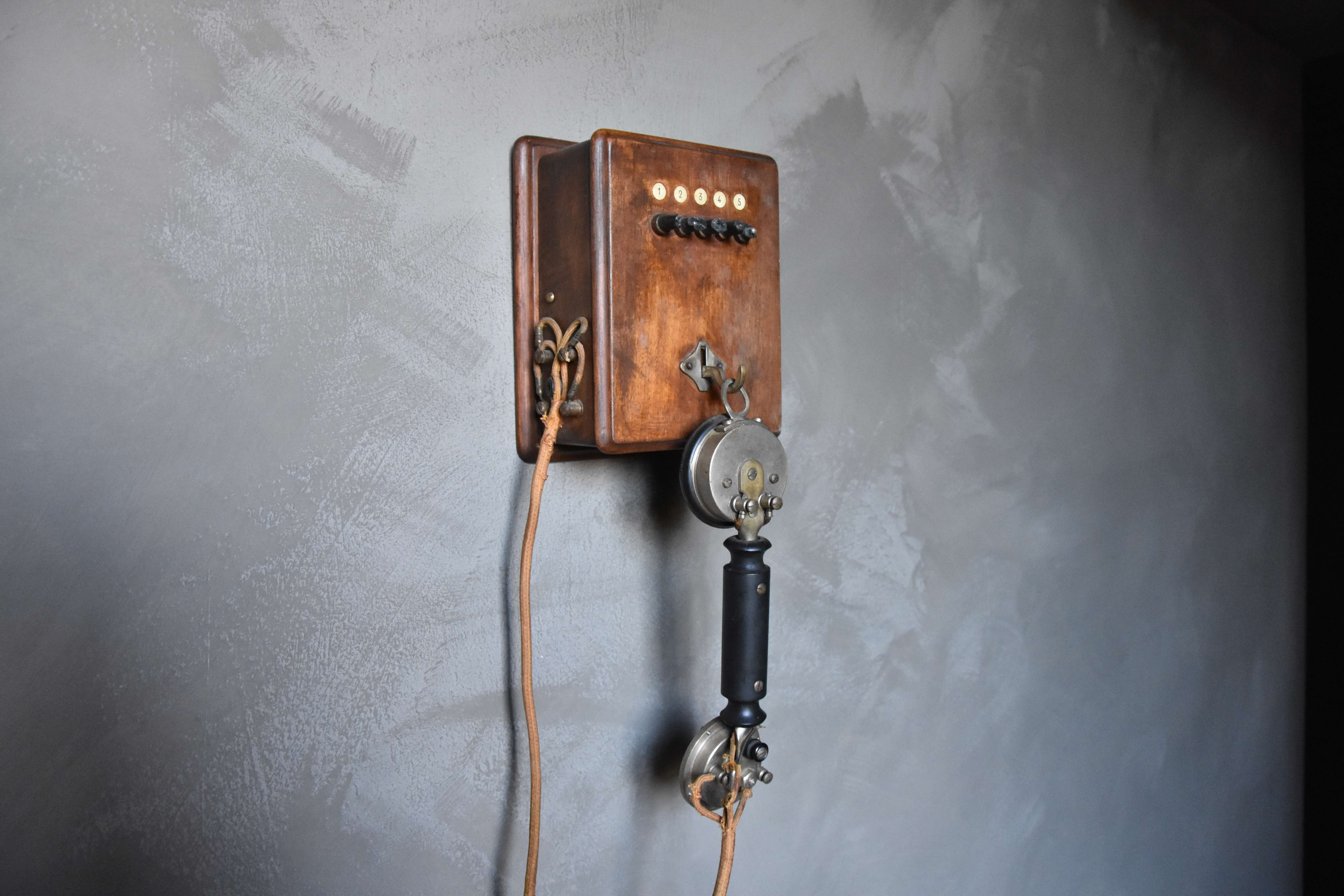 Telephone mural 1900 | Selency