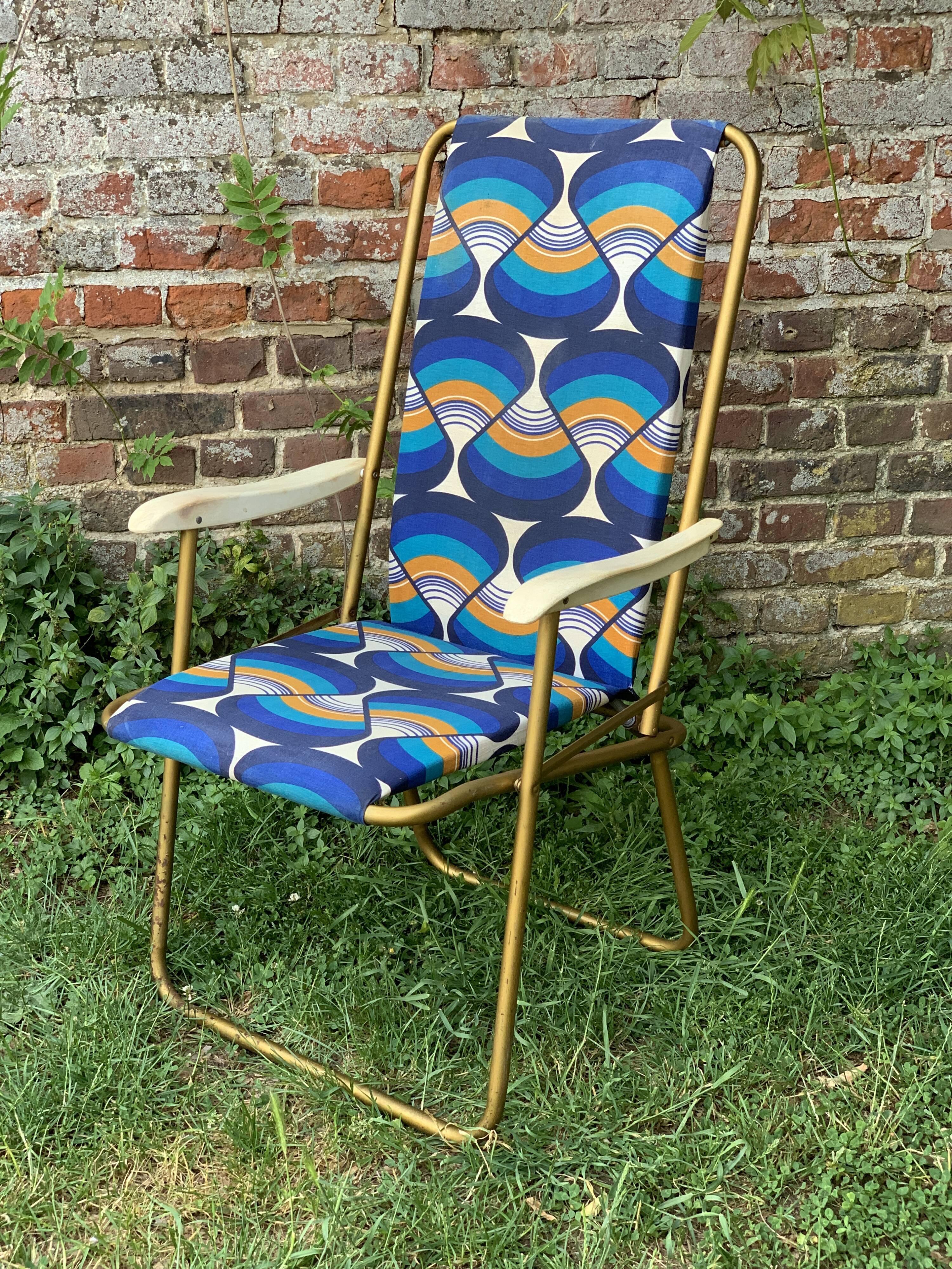 Chaise pliante Lafuma vintage | Selency