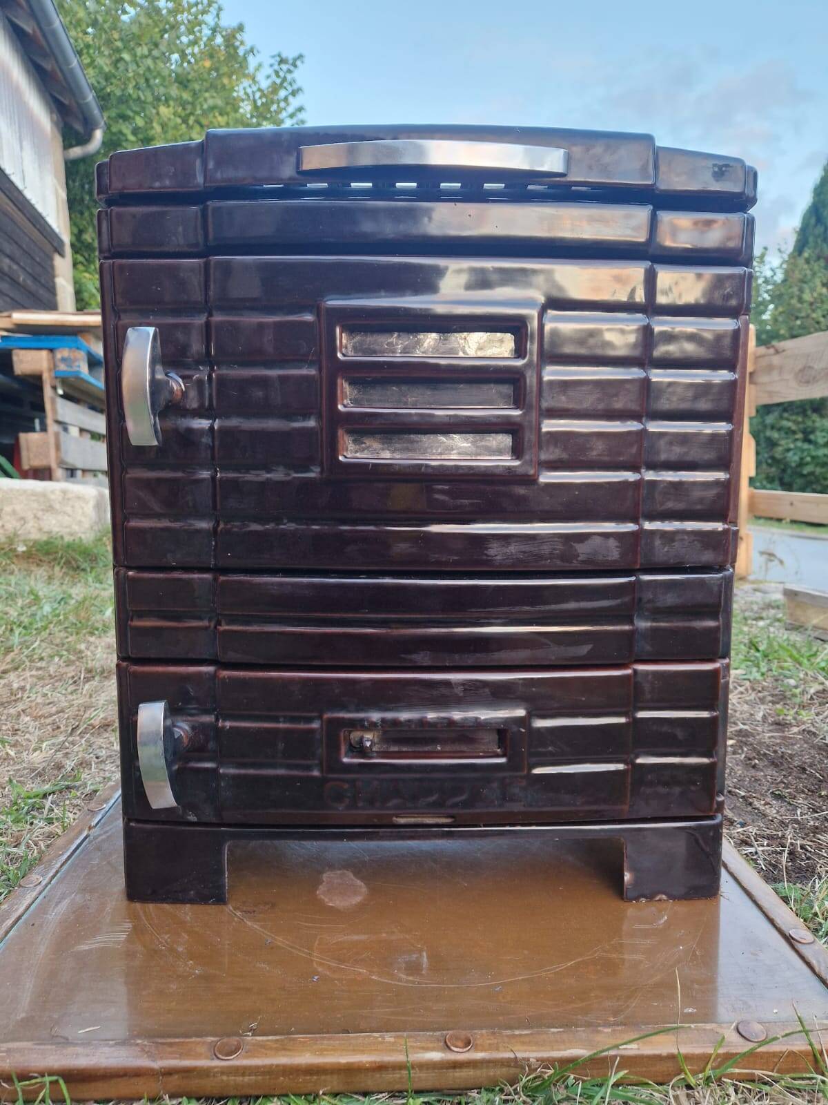 Poêle à bois chappée n°8033 vintage | Selency