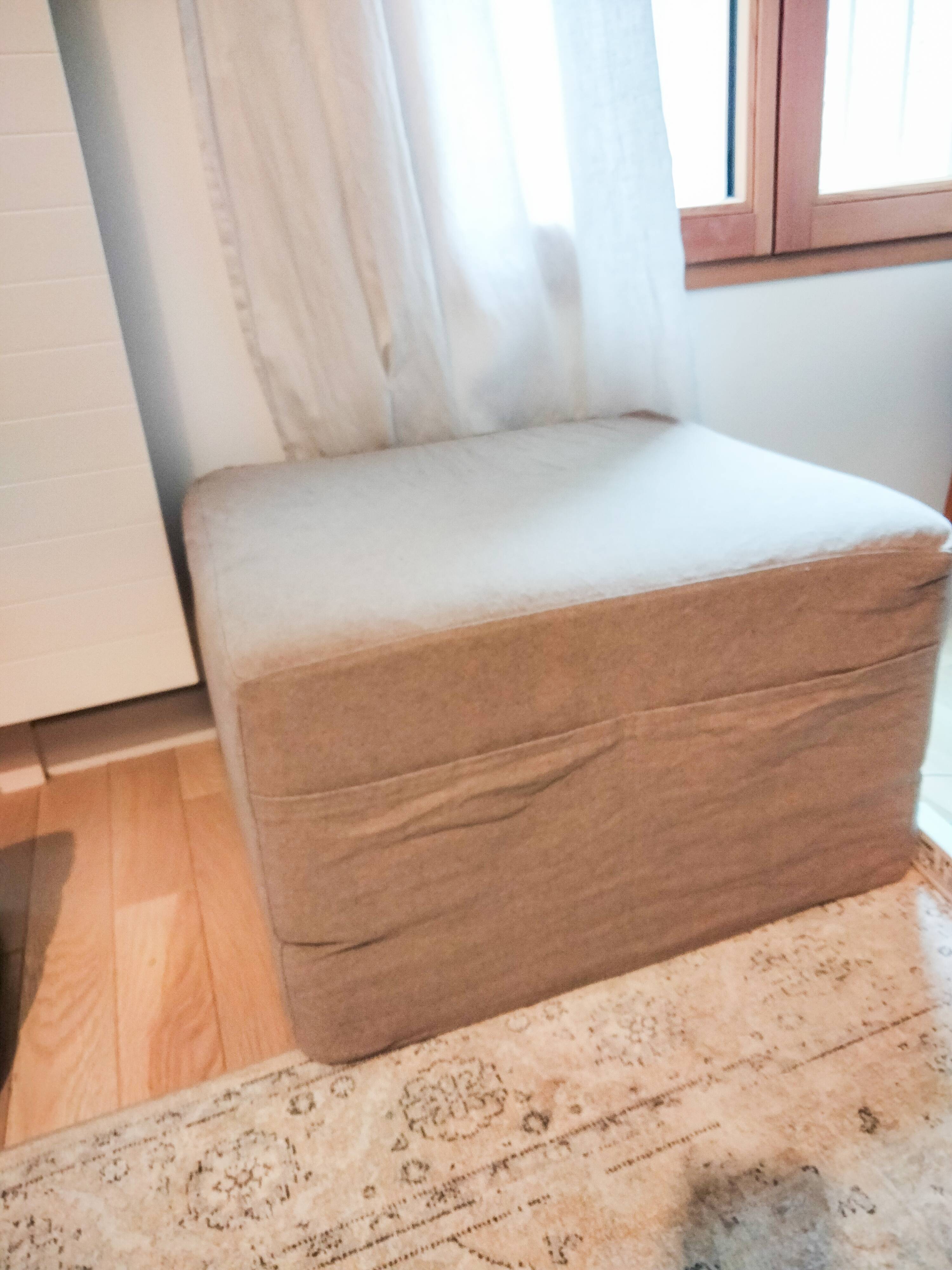 Pouf bout de canapé / matelas MUJI | Selency