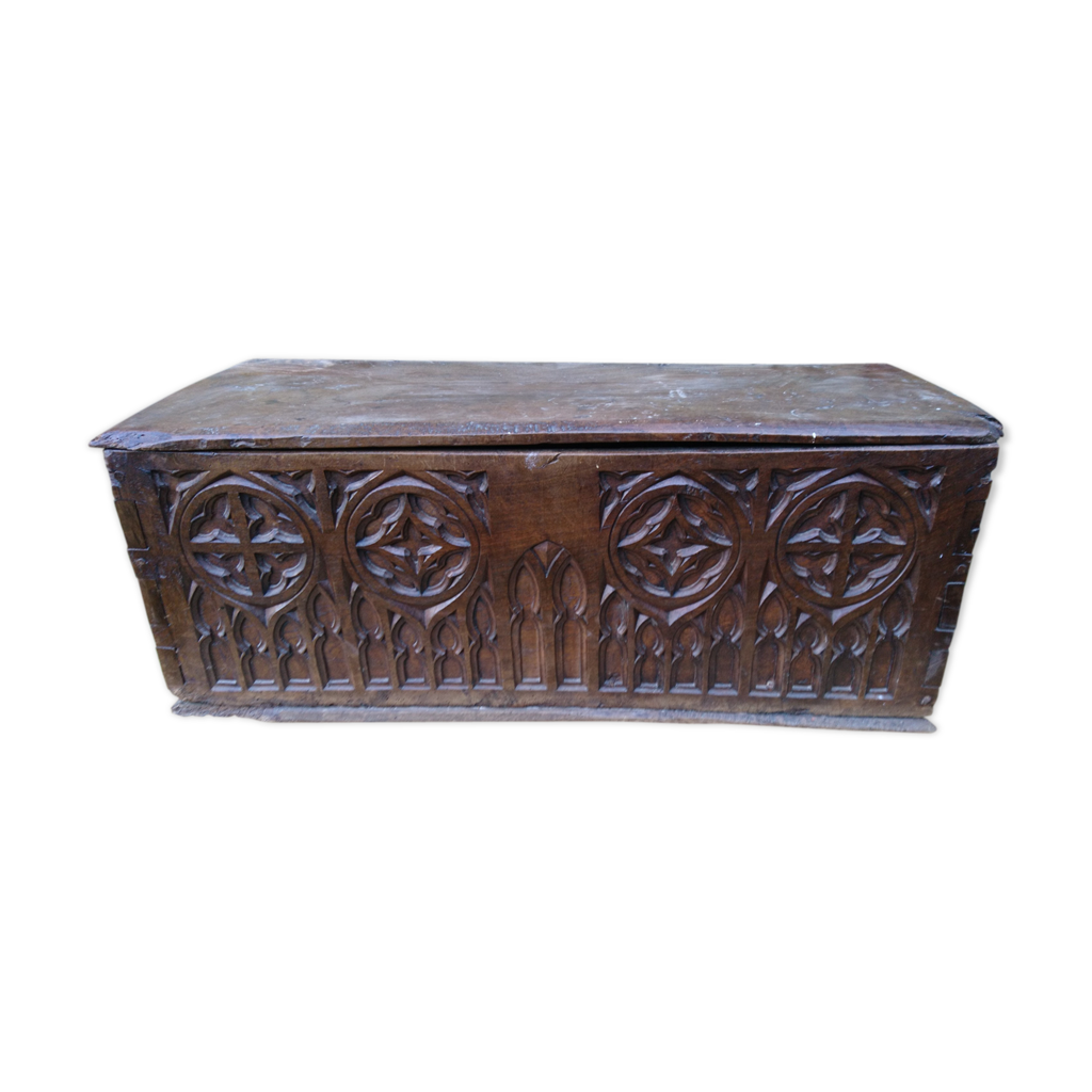 Coffre gothique haute époque | Selency